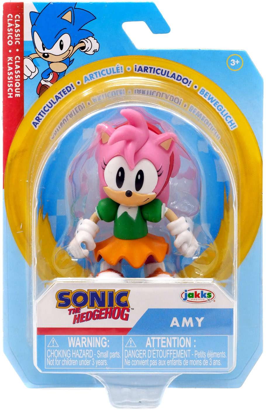 Sonic The Hedgehog 2.5 Inch Action Figure - Amy Mini Figure by Jakks ...