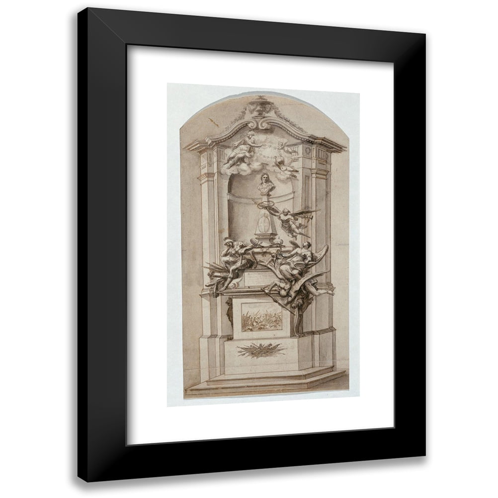 Jakob Gabriel Mollinarolo 12x18 Black Modern Framed Museum Art Print ...
