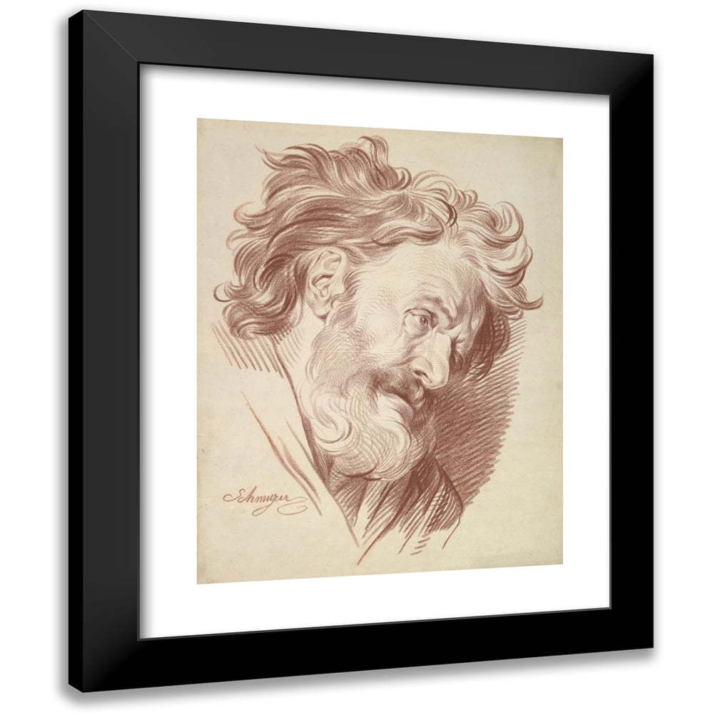 Jakob Matthias Schmutzer 15x18 Black Modern Framed Museum Art Print ...