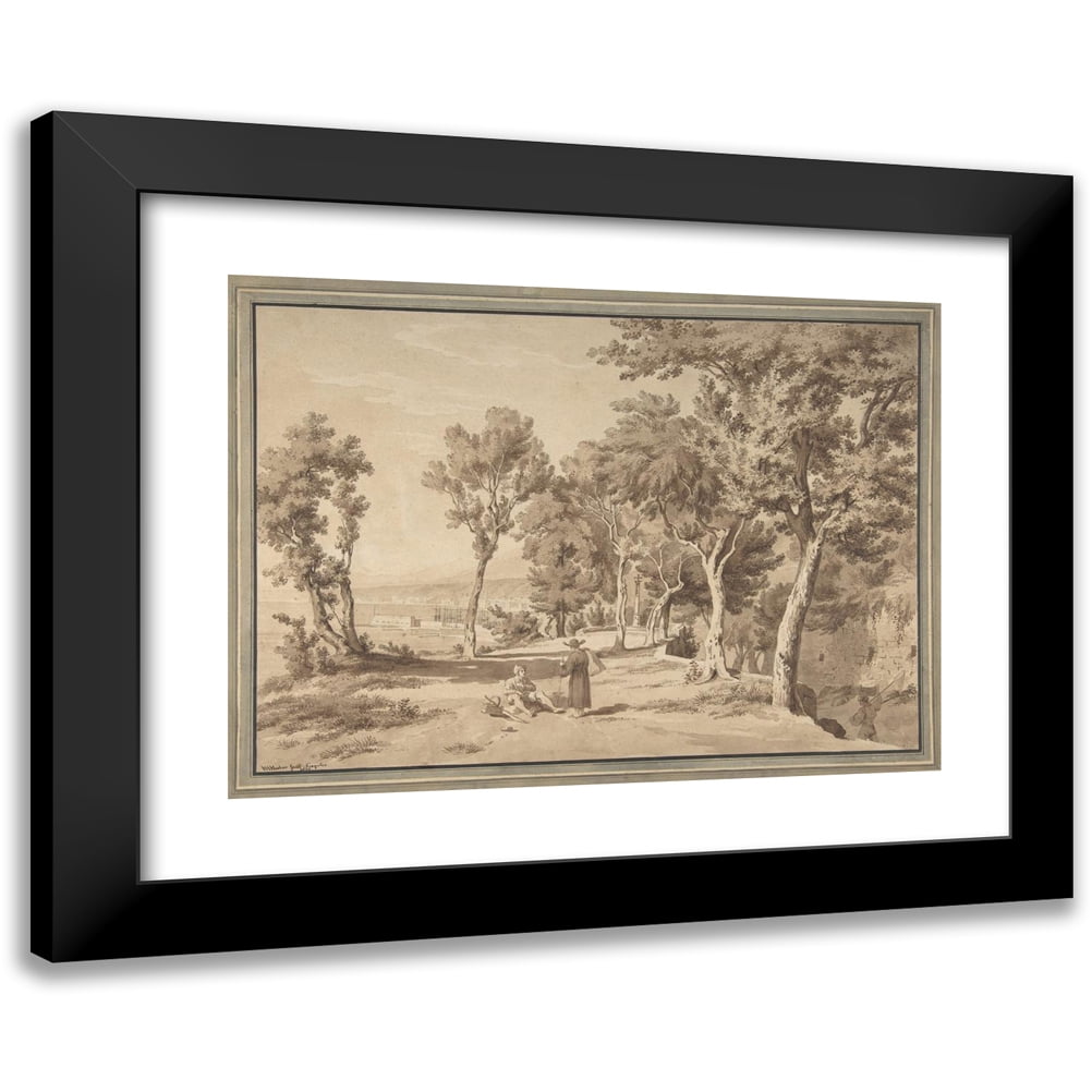 Jakob Wilhelm Huber 18x14 Black Modern Framed Museum Art Print Titled ...