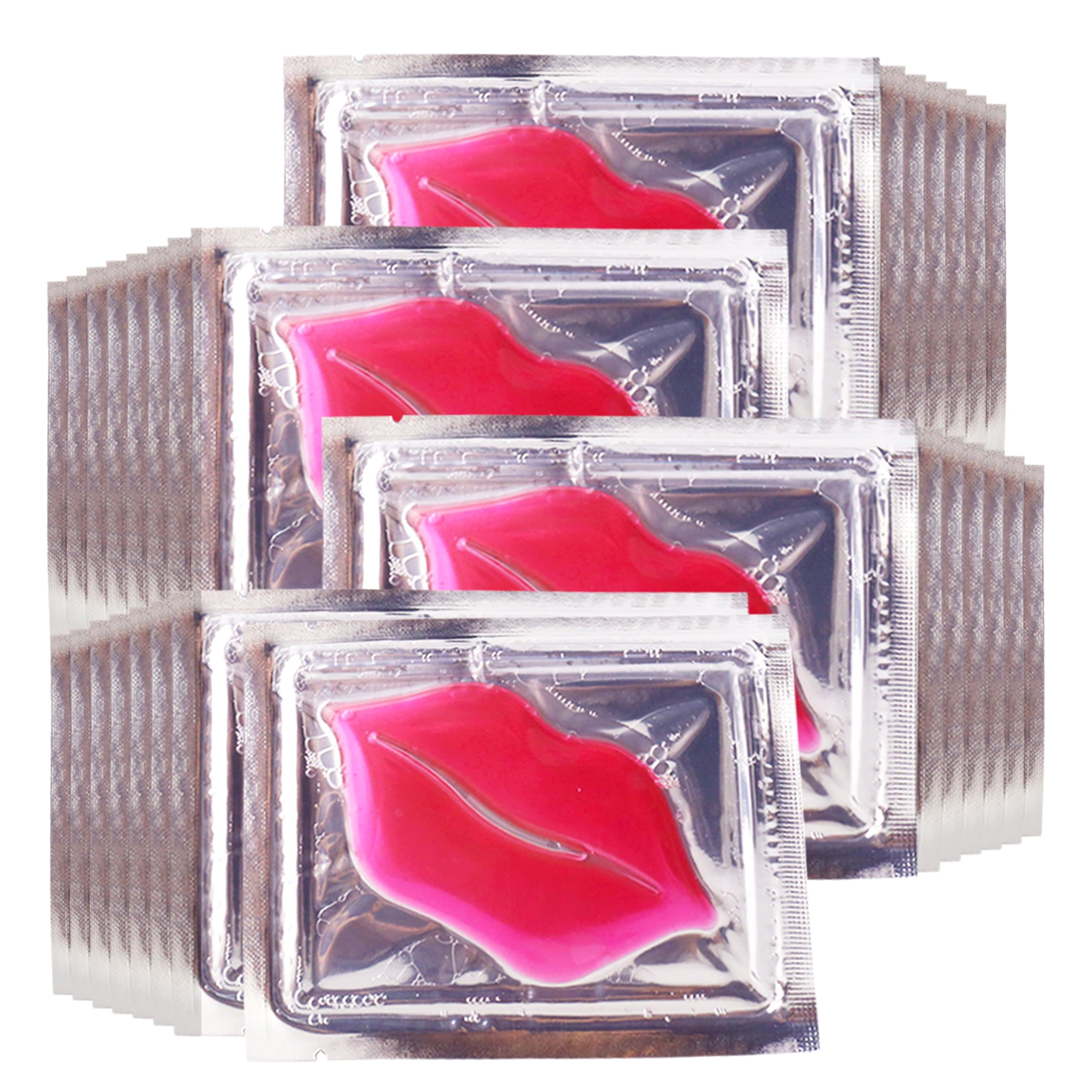 Jakuva 30PCS Moisturizing Collagen SAF21 Lip Mask, Lip Sleeping Mask ...