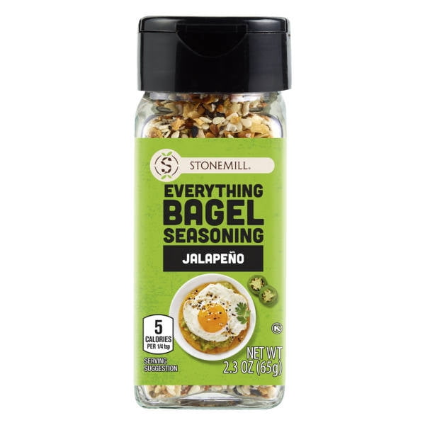 Stonemill Jalapeno Bagel Seasoning, 2.3 oz - Pack of 2 - Walmart.com