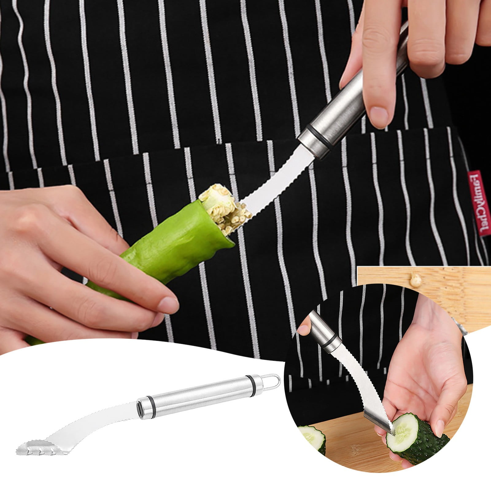 Jalapeno Pepper Corer and Deseeder to Peel or Slice Off Bell, Banana ...