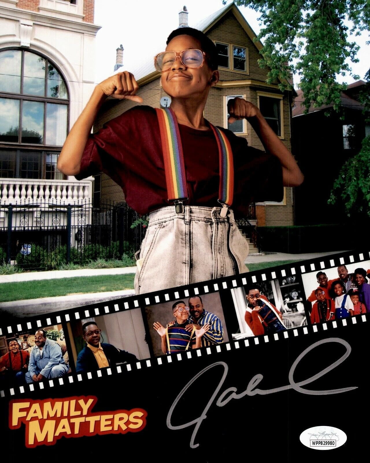 Jaleel White Steve Urkle Autographed Signed 8x10 Photo JSA ...