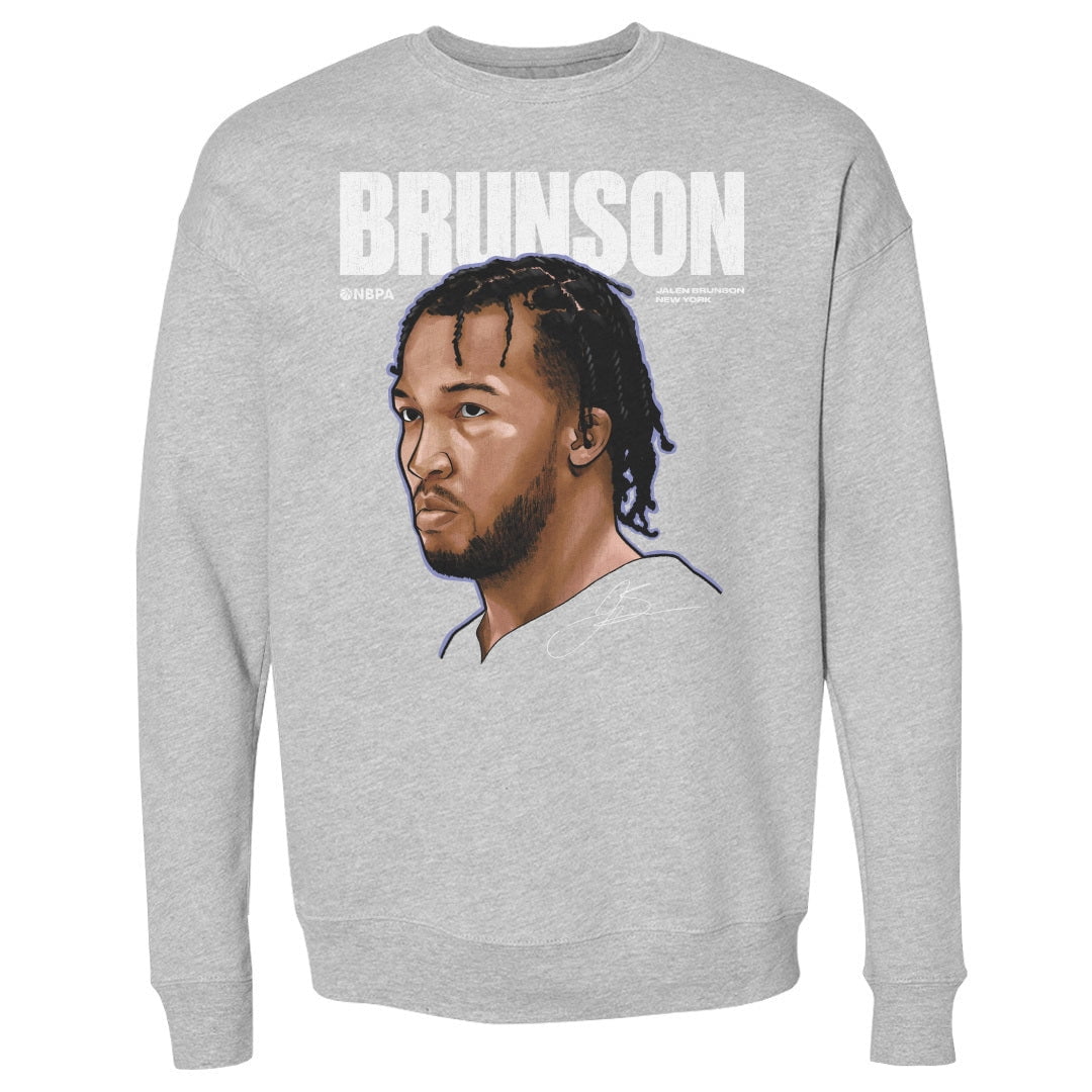 Jalen Brunson New York Game Face WHT - Walmart.com