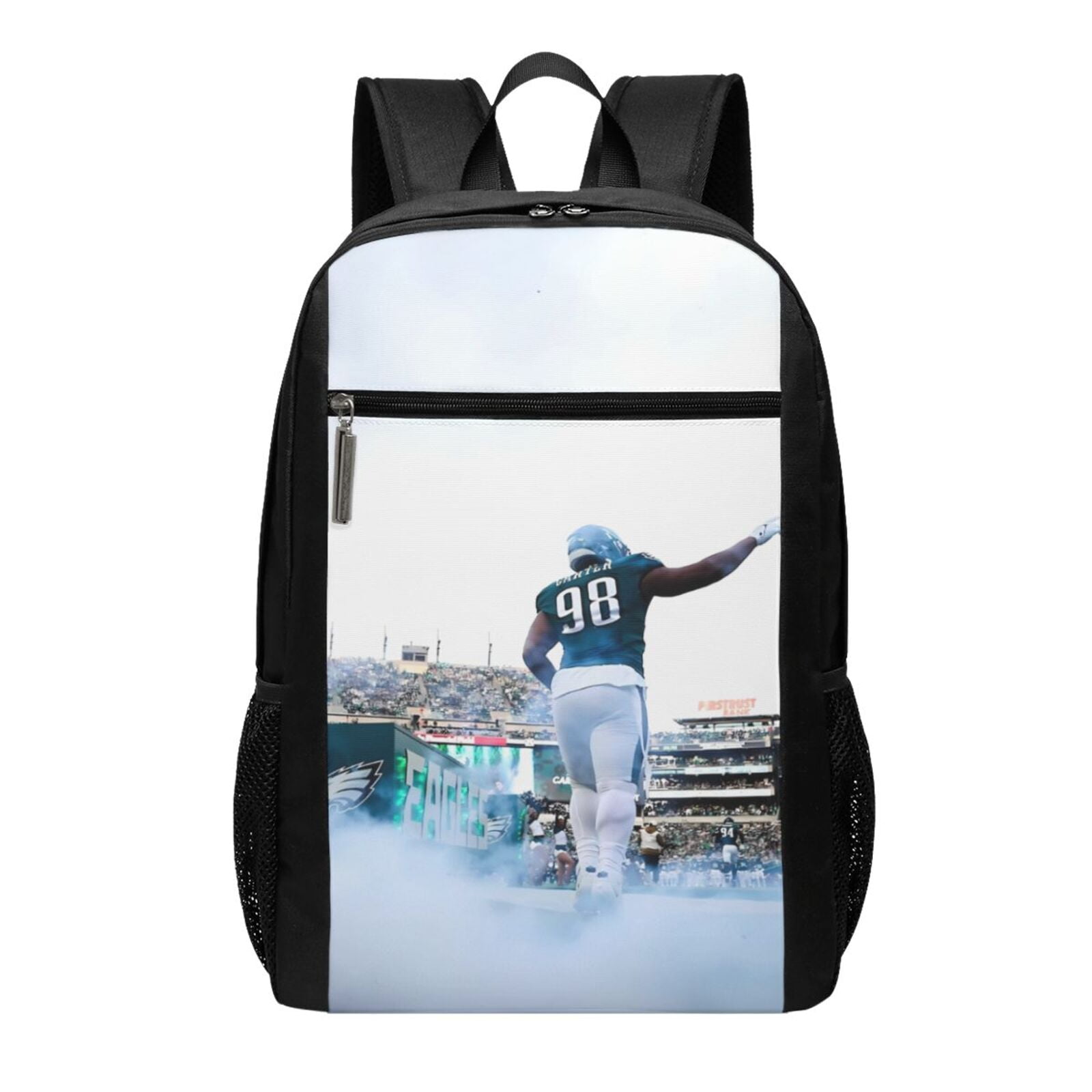 Jalen Carter Custom Simple Casual Sports Backpack, Football Team Logo ...