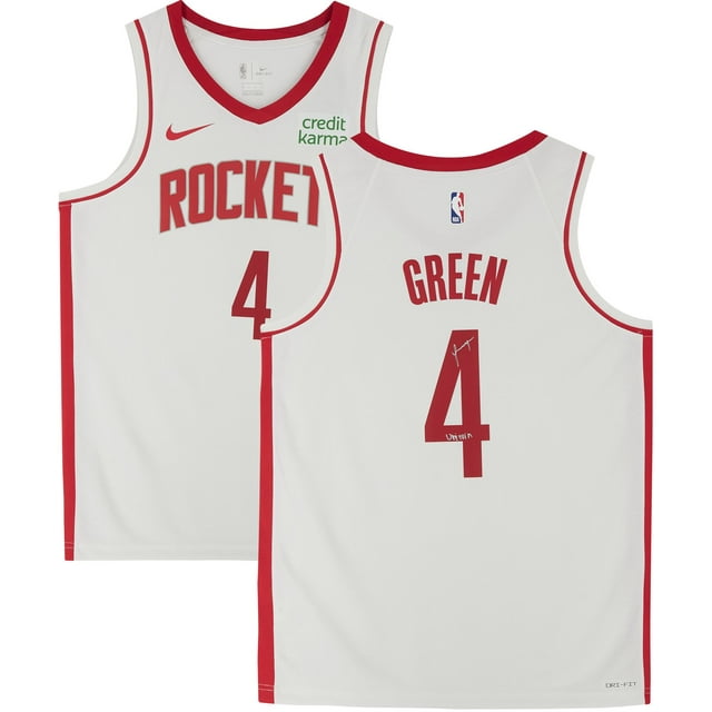 Jalen Green Houston Rockets Autographed White 2021-2022 Association ...