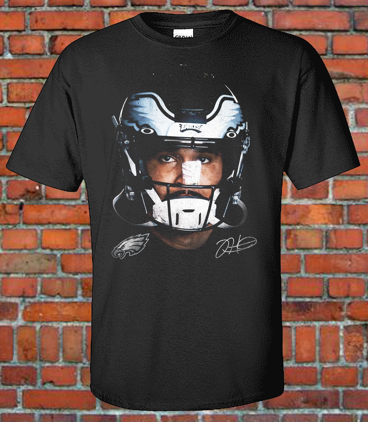 Jalen H Big Face Graphic Tee - Walmart.com