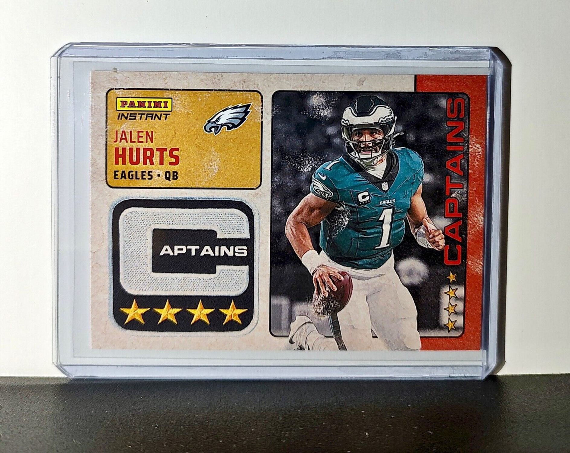 Jalen Hurts 2024 Panini Captains NFL #24 Card Philadelphia Eagles 1/351 - Walmart.com