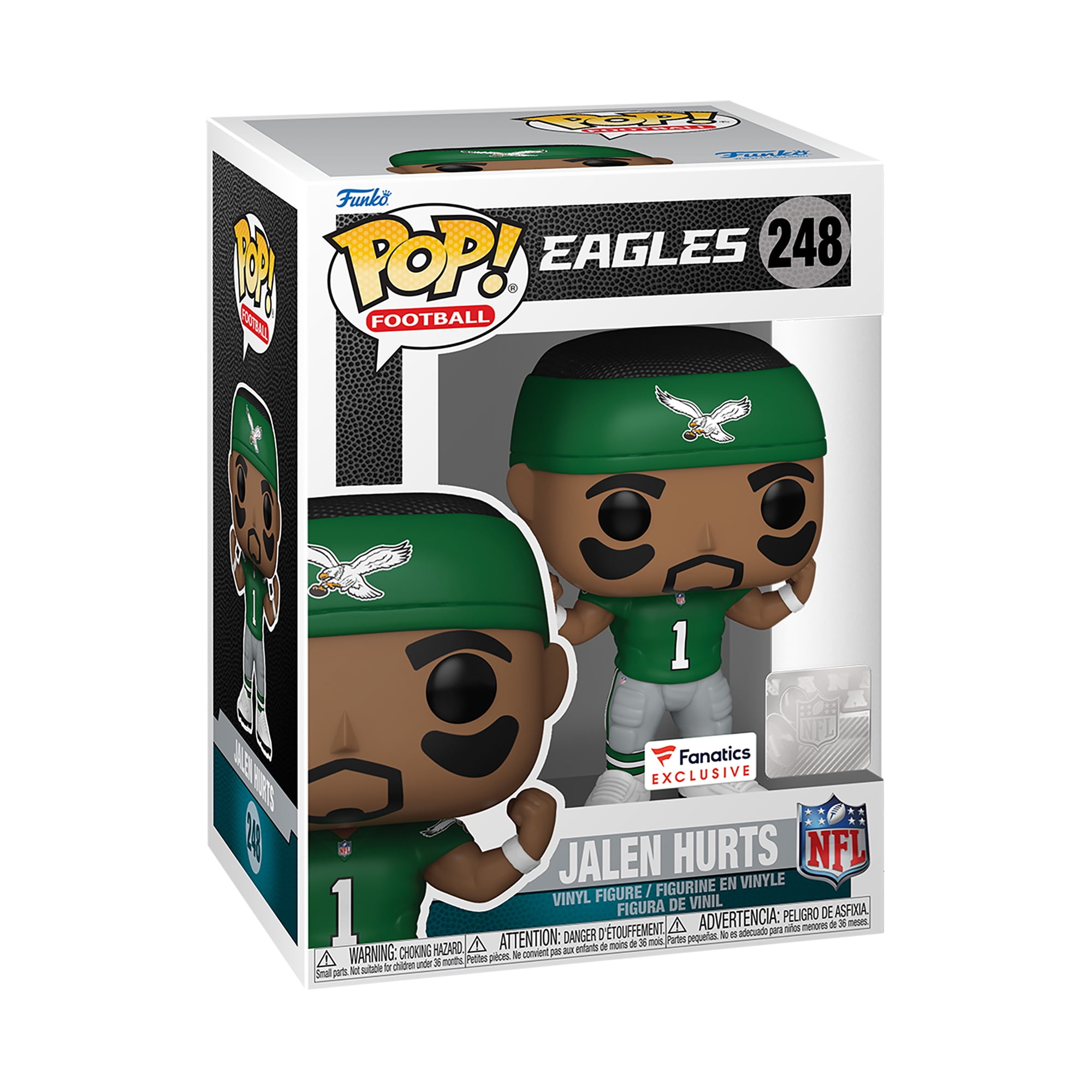Jalen Hurts Philadelphia Eagles #248 Fanatics Exclusive Funko Pop ...