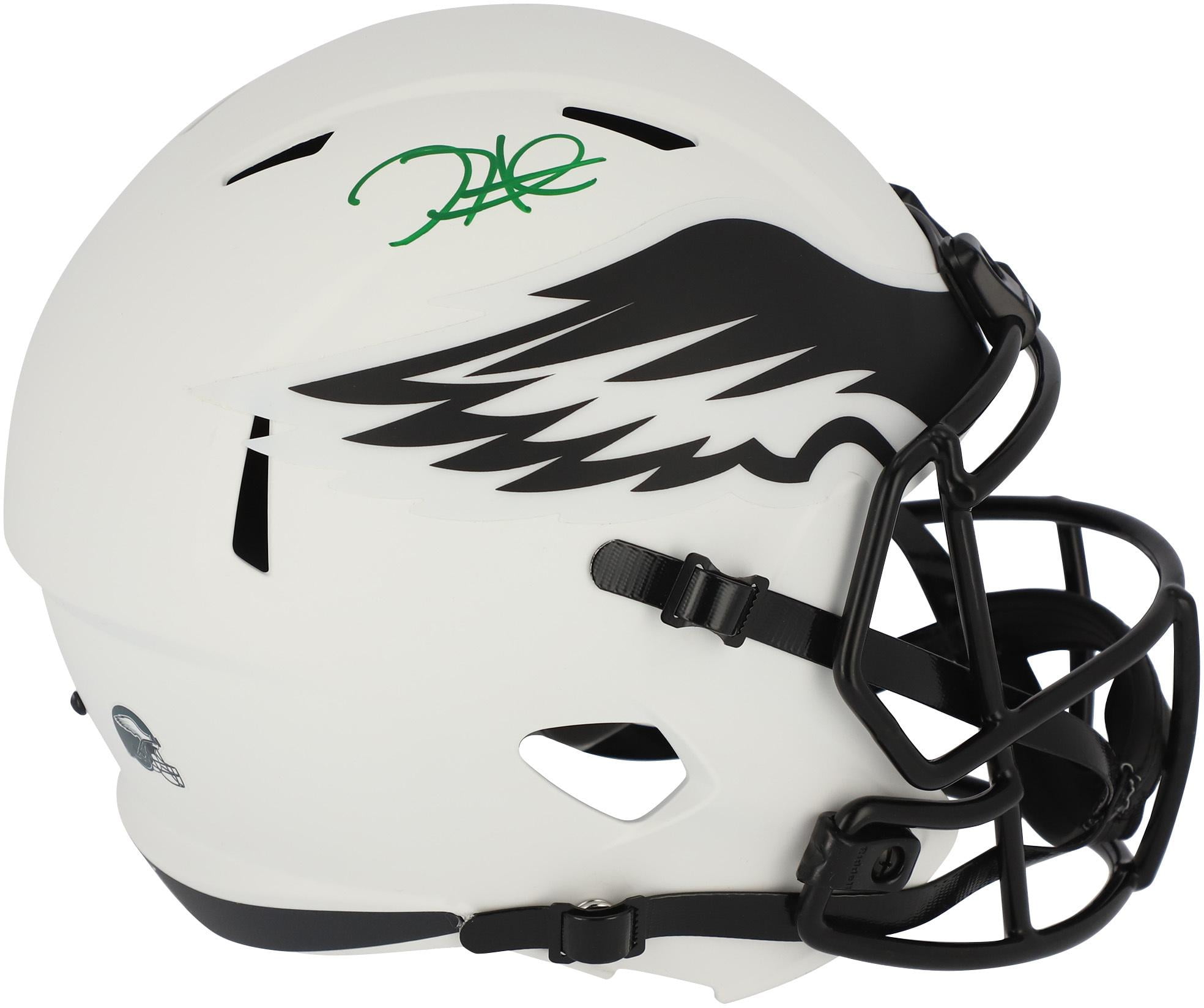 Jalen Hurts Philadelphia Eagles Autographed Riddell Lunar Eclipse ...