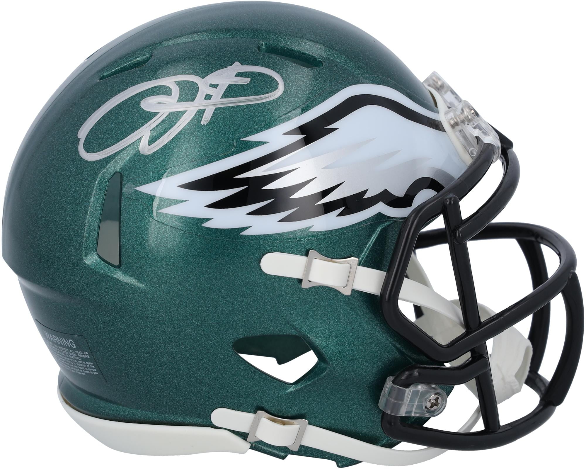 Jalen Hurts Philadelphia Eagles Autographed Speed Mini Helmet ...