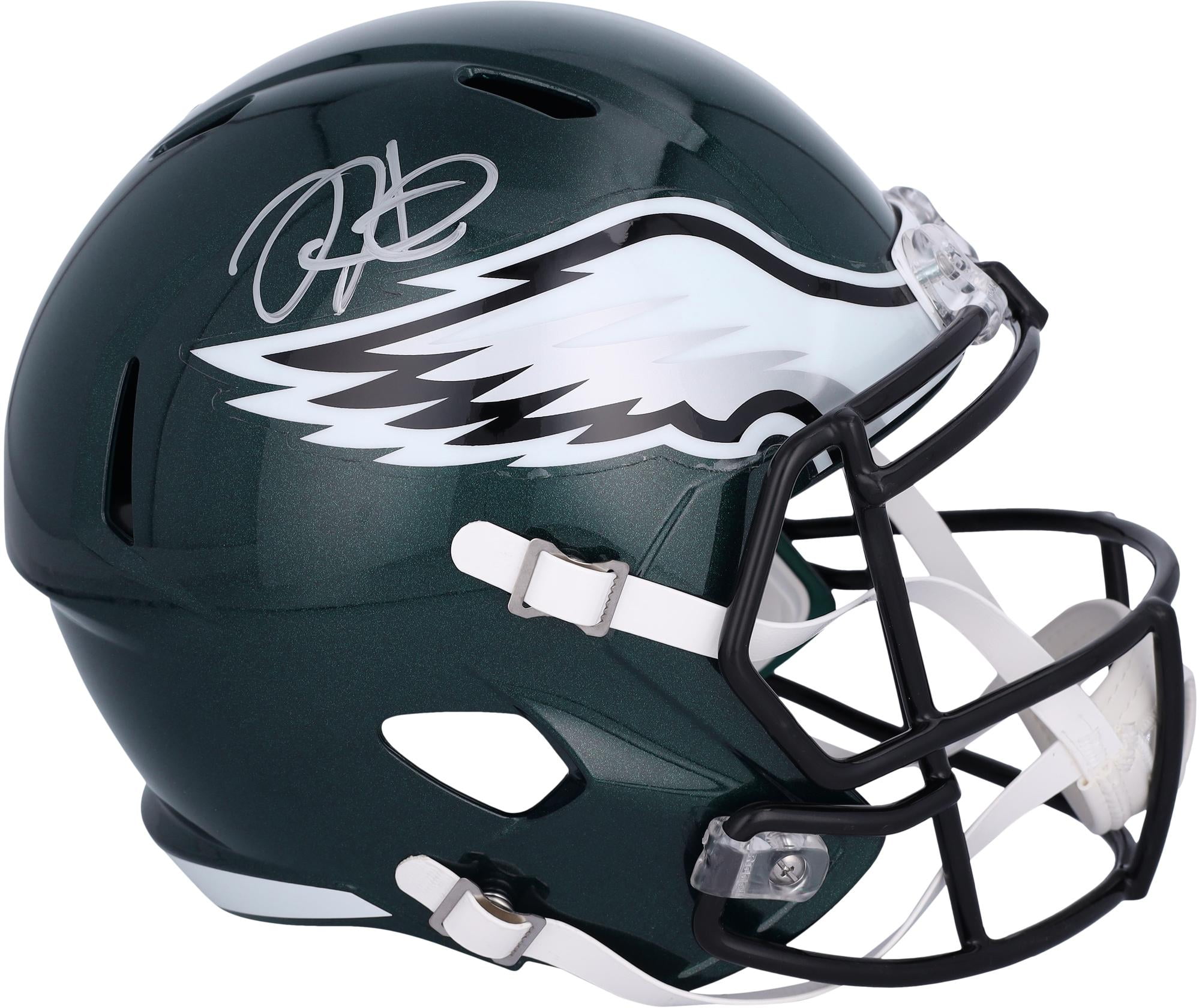 Jalen Hurts Philadelphia Eagles Autographed Speed Replica Helmet ...