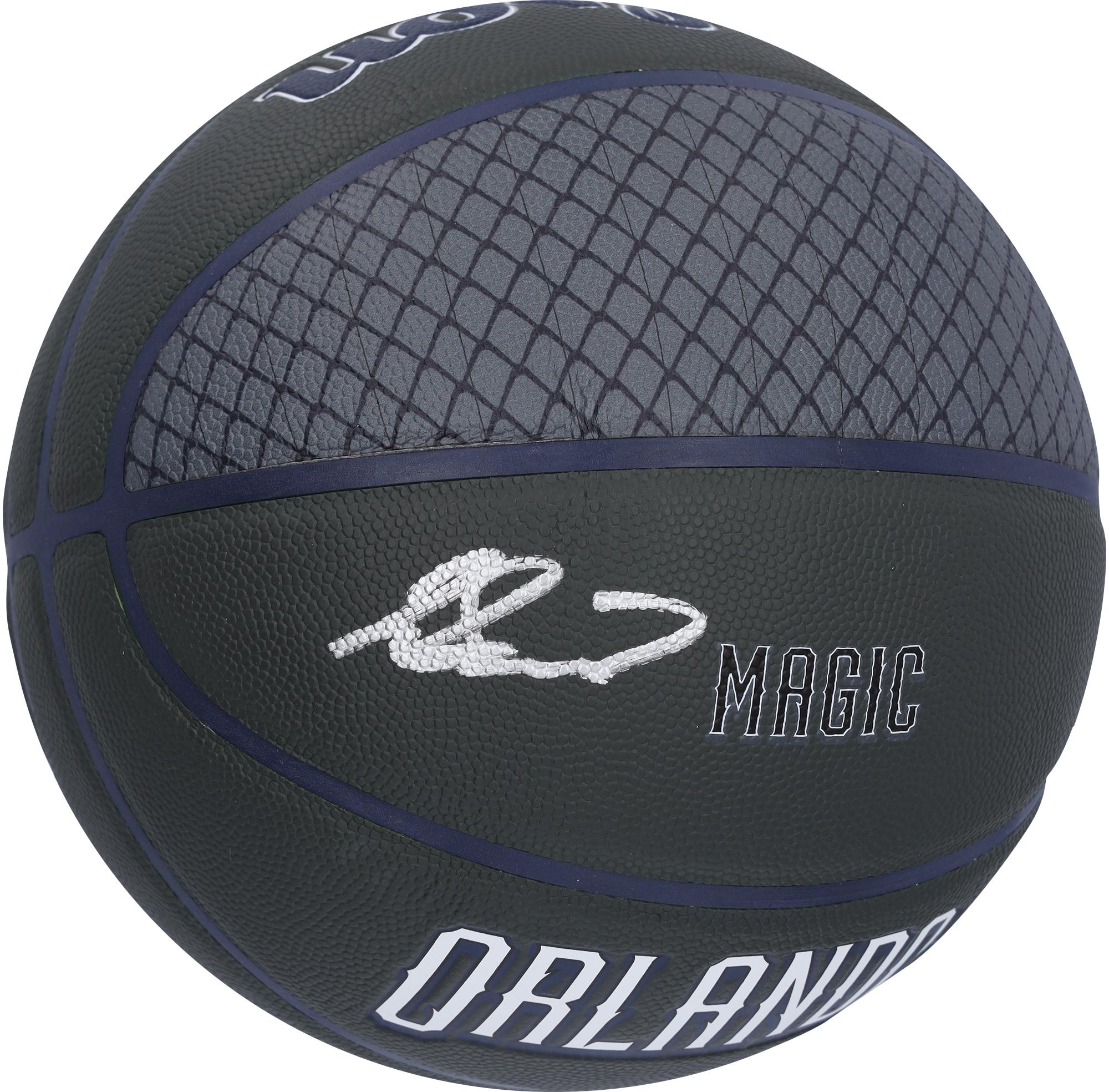 Jalen Suggs Autographed Orlando Magic Black 2022-2023 Edition Wilson ...