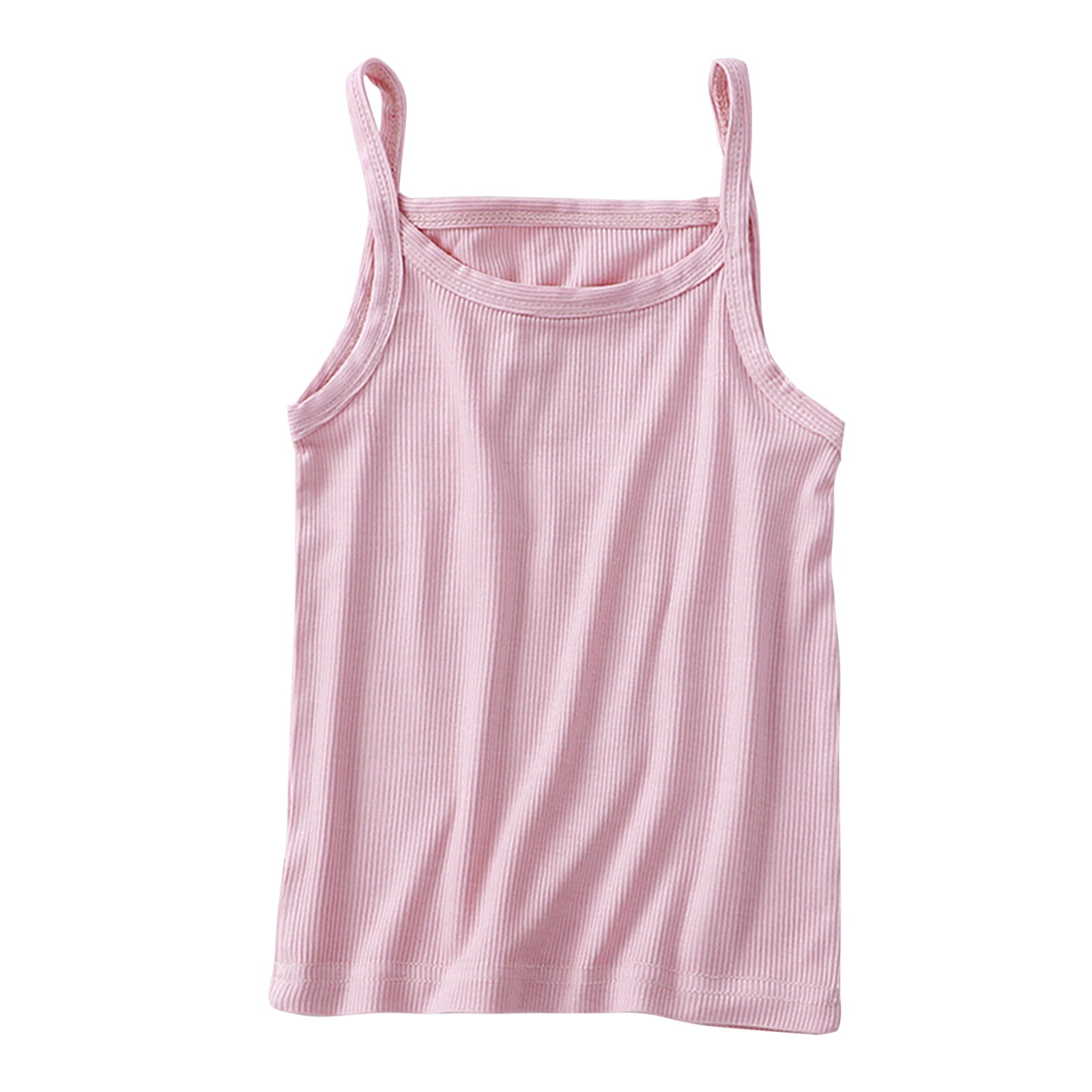 Jalioing Kid Girls Camisole Top Stretch Breathable Cami Tank Summer ...
