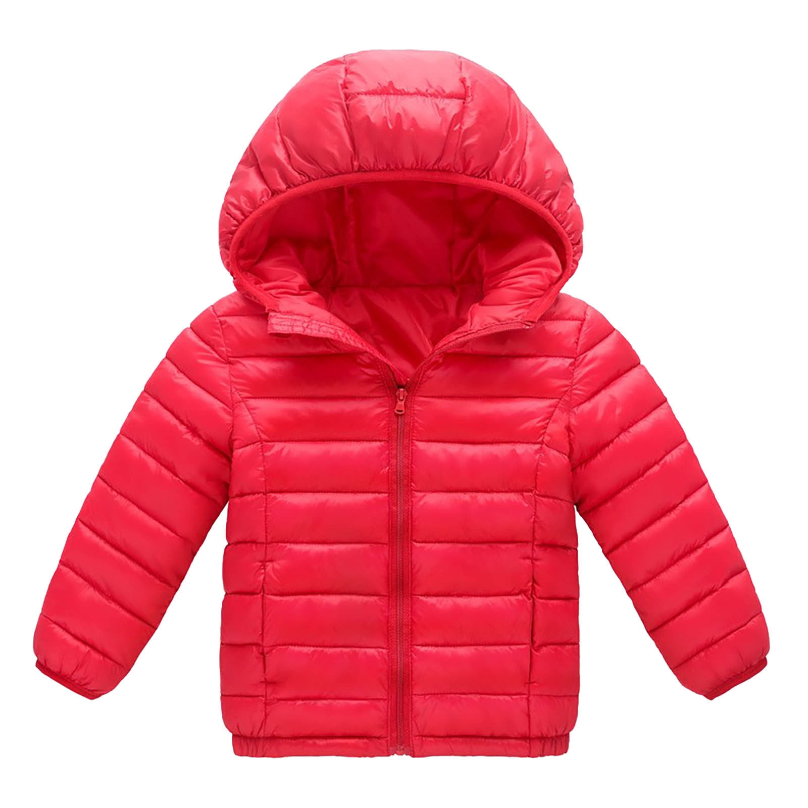 Jalioing Kids Toddler down Jacket Fall Winter Long Sleeve Hooded Coat ...