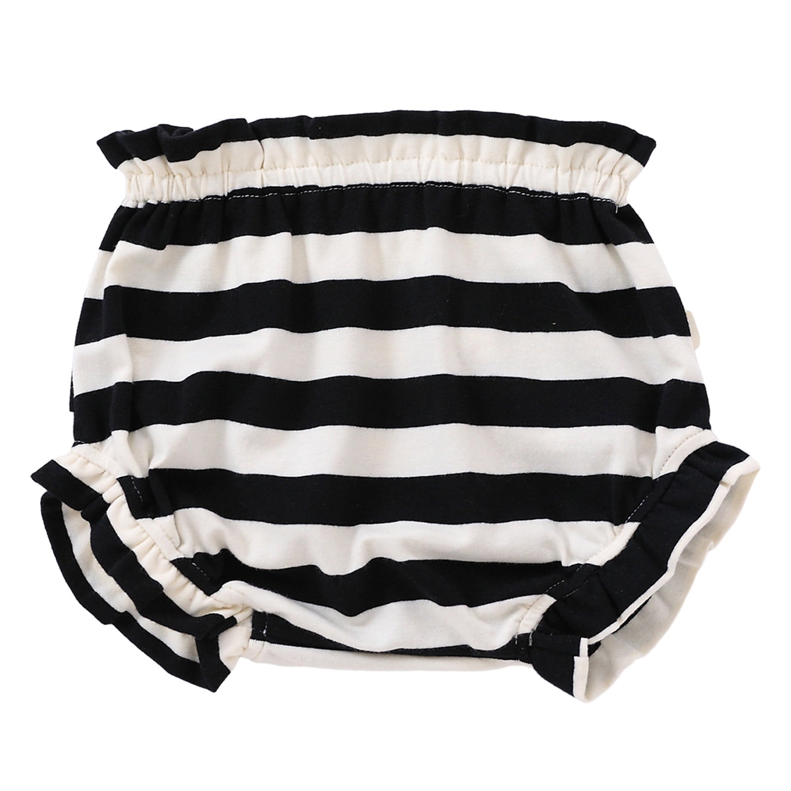 Jalioing Newborn Baby Bottom Shorts for Infant Boys Girls Stripe Ruffle ...