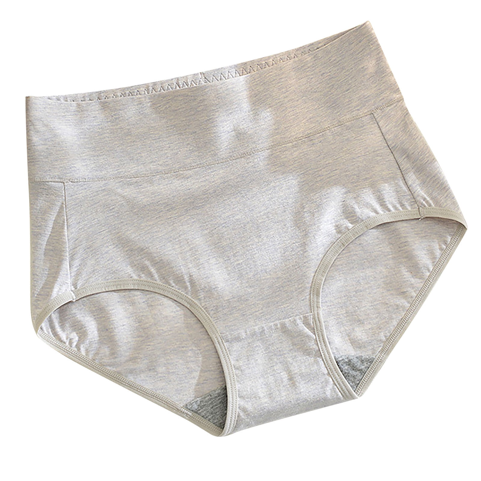 Jalioing Plus Size Panties for Women Satin Patchwork Underwear Seamless ...