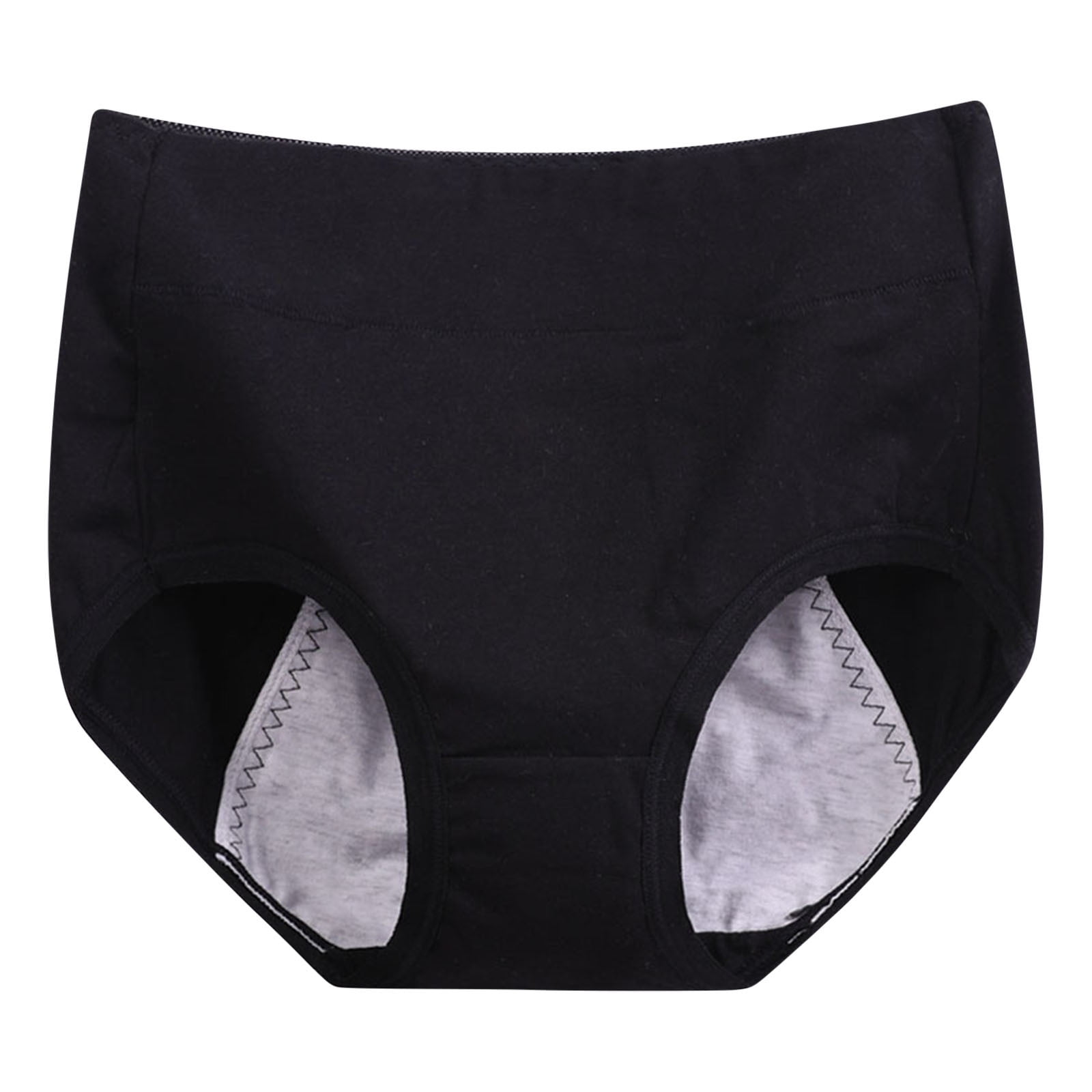 Jalioing Plus Size Panty For Women Cotton Lined Panties Stretch High