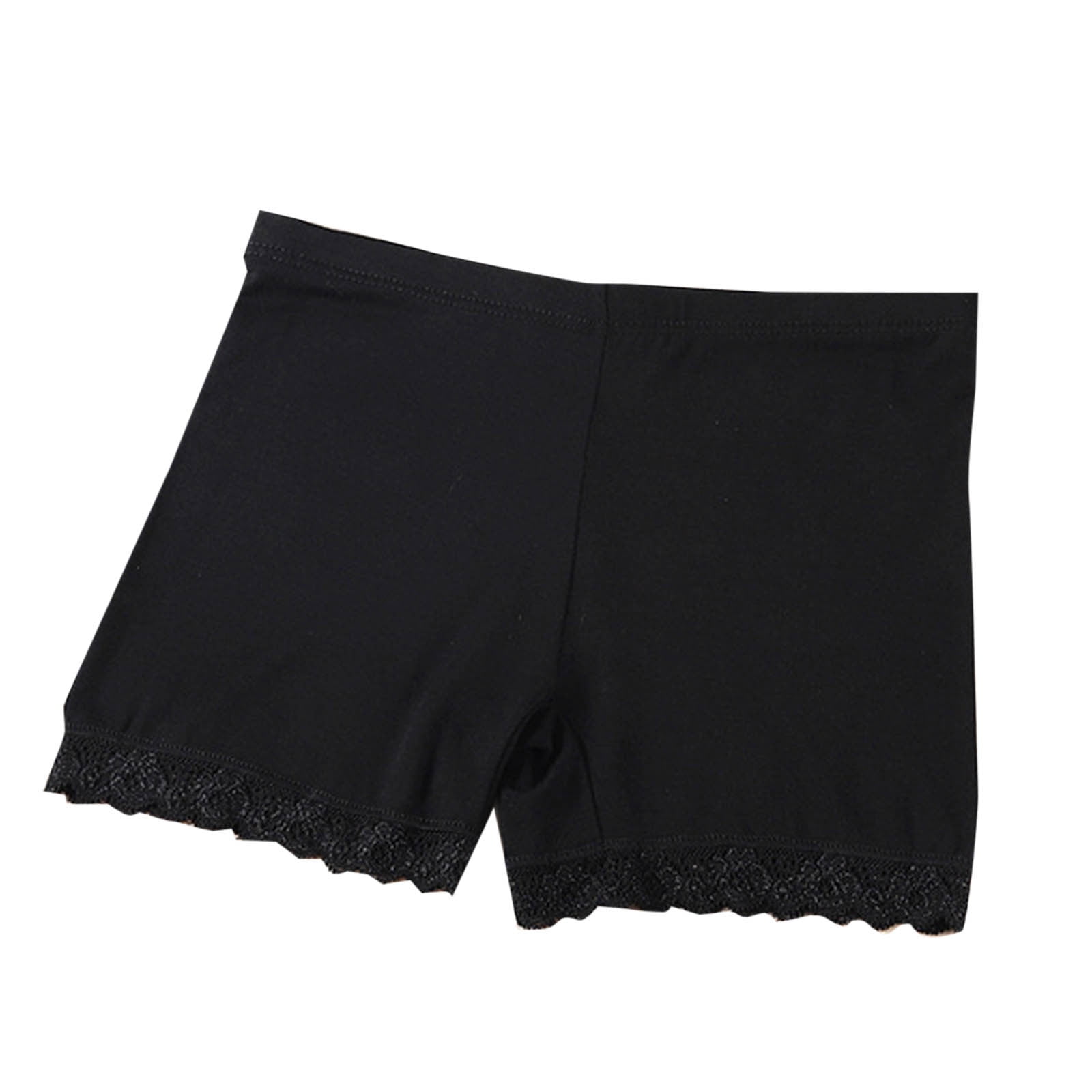 Jalioing Toddler Kids Dance Shorts Elastic Waist Lace Trim Bike Short 2 ...
