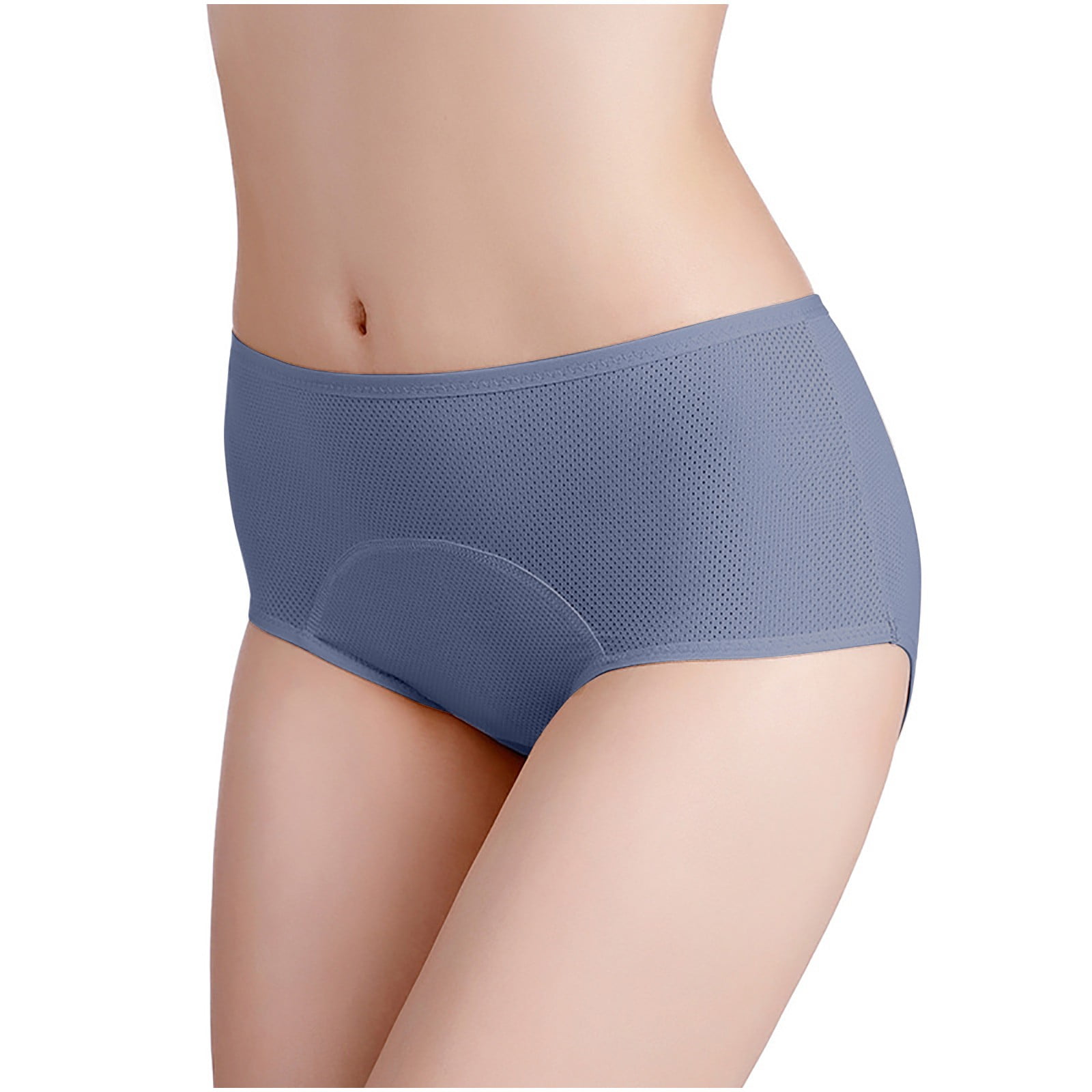 Jalioing Womens Plus Size Cotton Underwear Oversized Panty High Waist