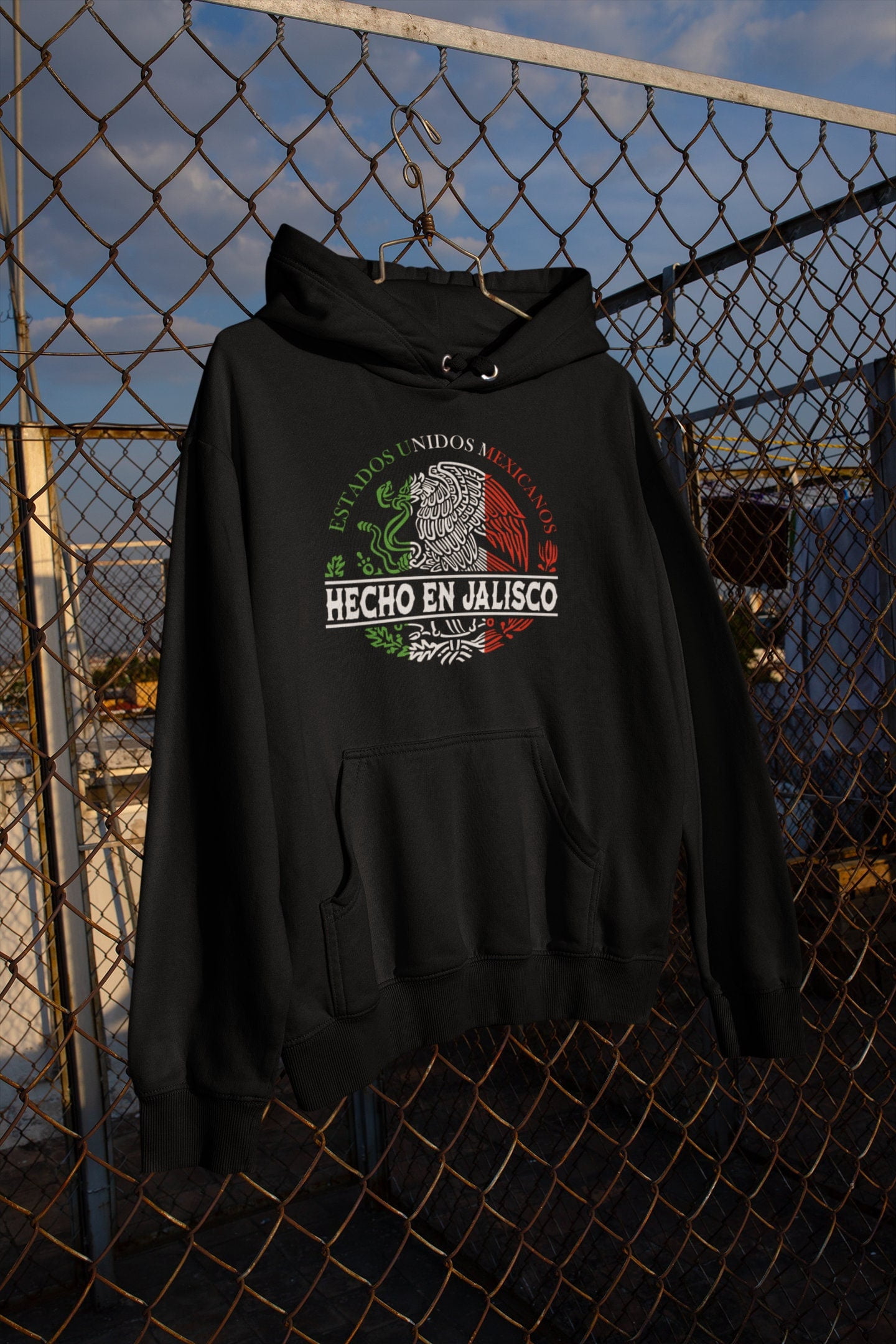 Jalisco Hoodie Sweatshirt For Christmas Gift from Son Aguila Mexican ...