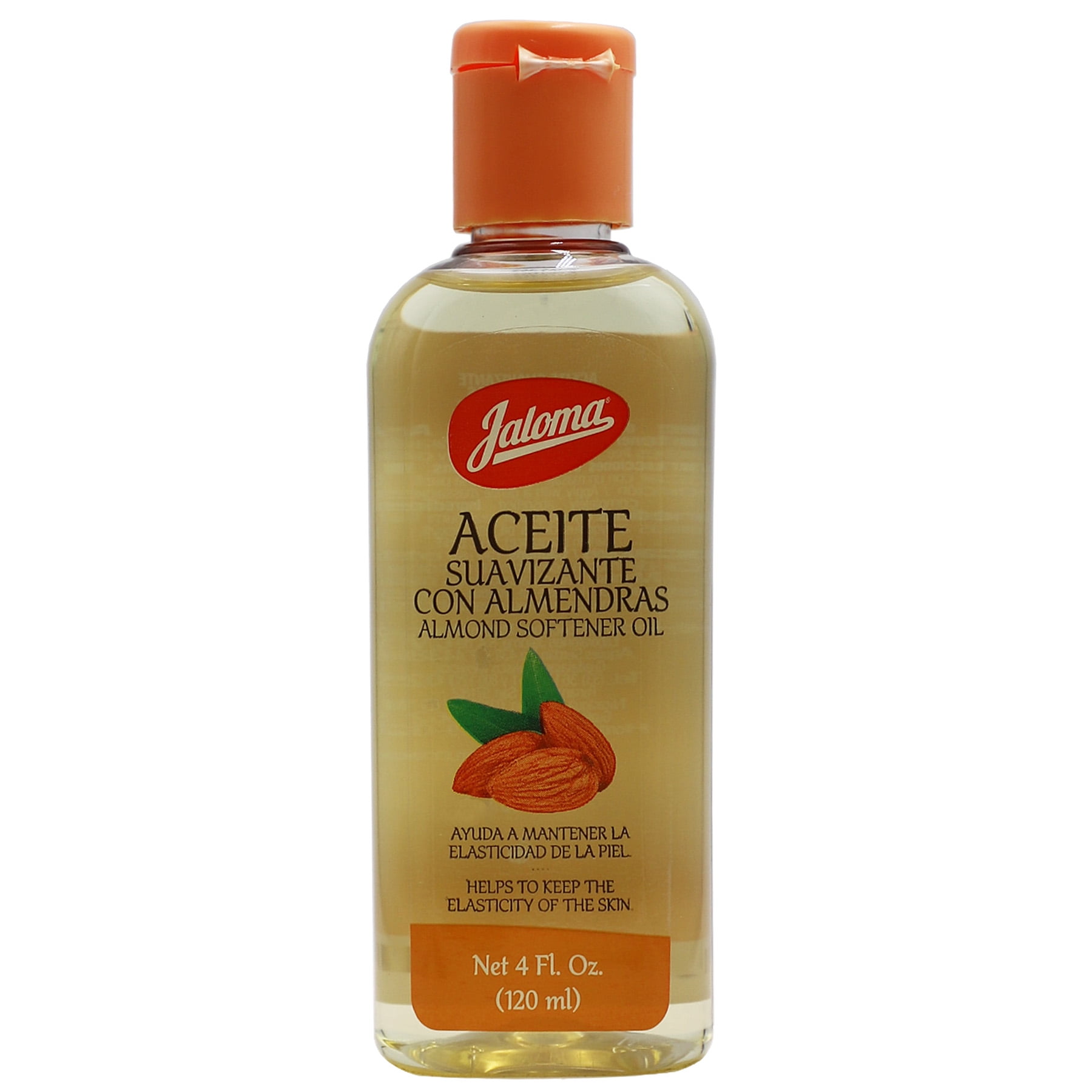 Jaloma Almond Oil, Skin Softener and Moisturizer, All Skin Types,4 Fo ...