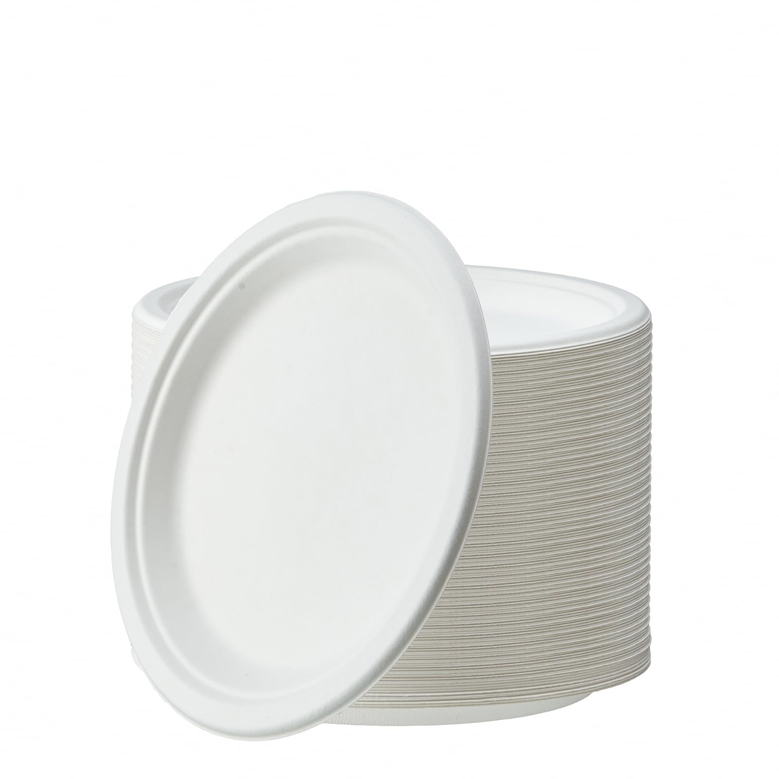 Jaluxing [150-Pack 10 Inch KEF16 Paper Plates, Heavy Duty Disposable ...