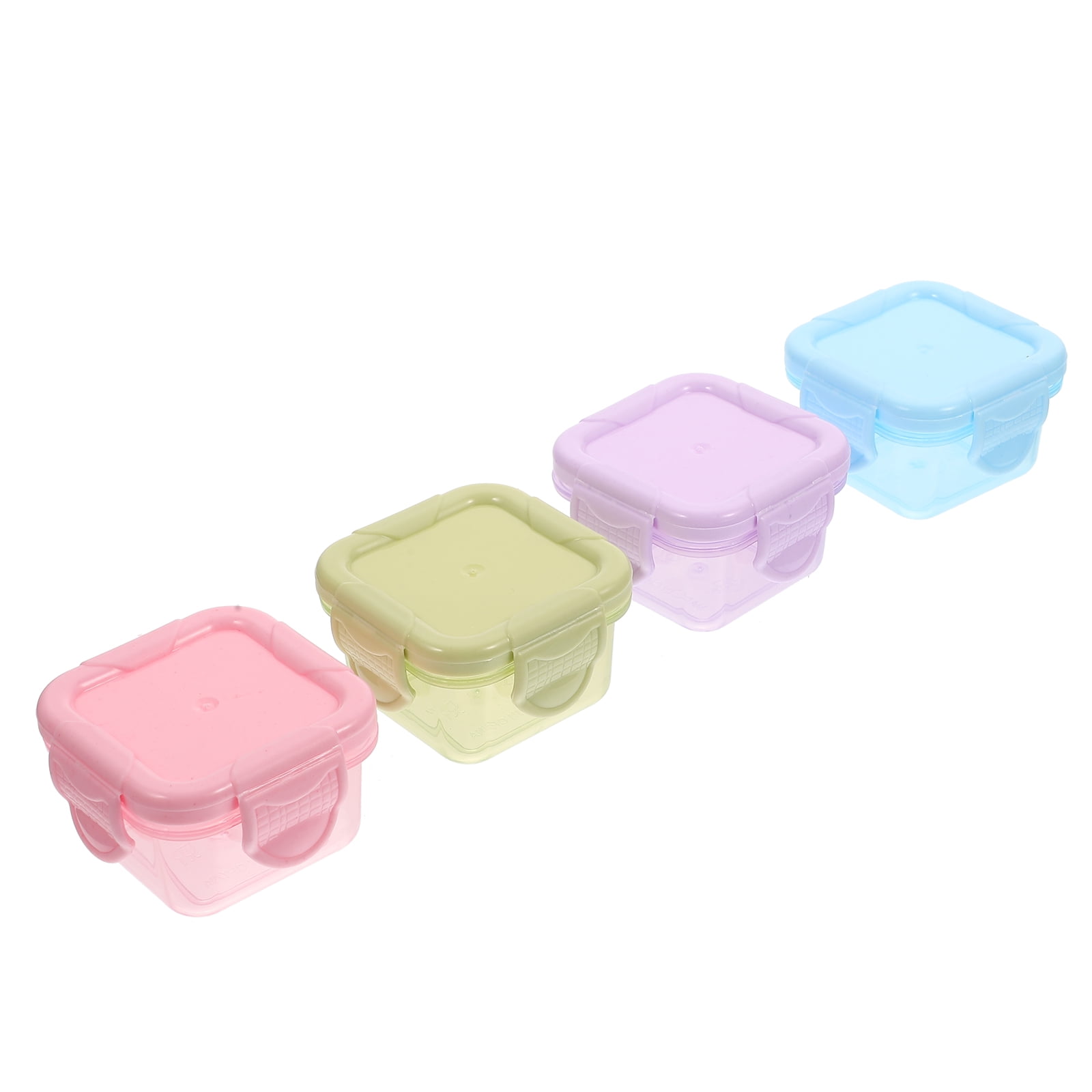 Jam Packing Box Sealed Storage Canisters Salad Dressing Container Small ...