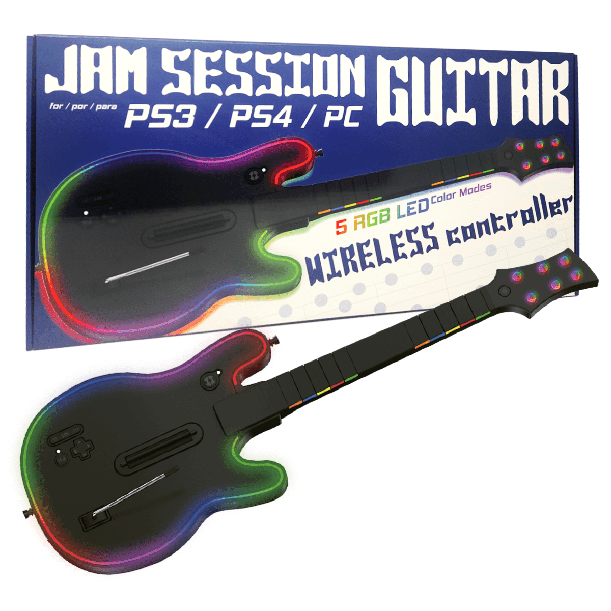 Jam Session Guitar for PS3 / PS4 / PC - Walmart.com