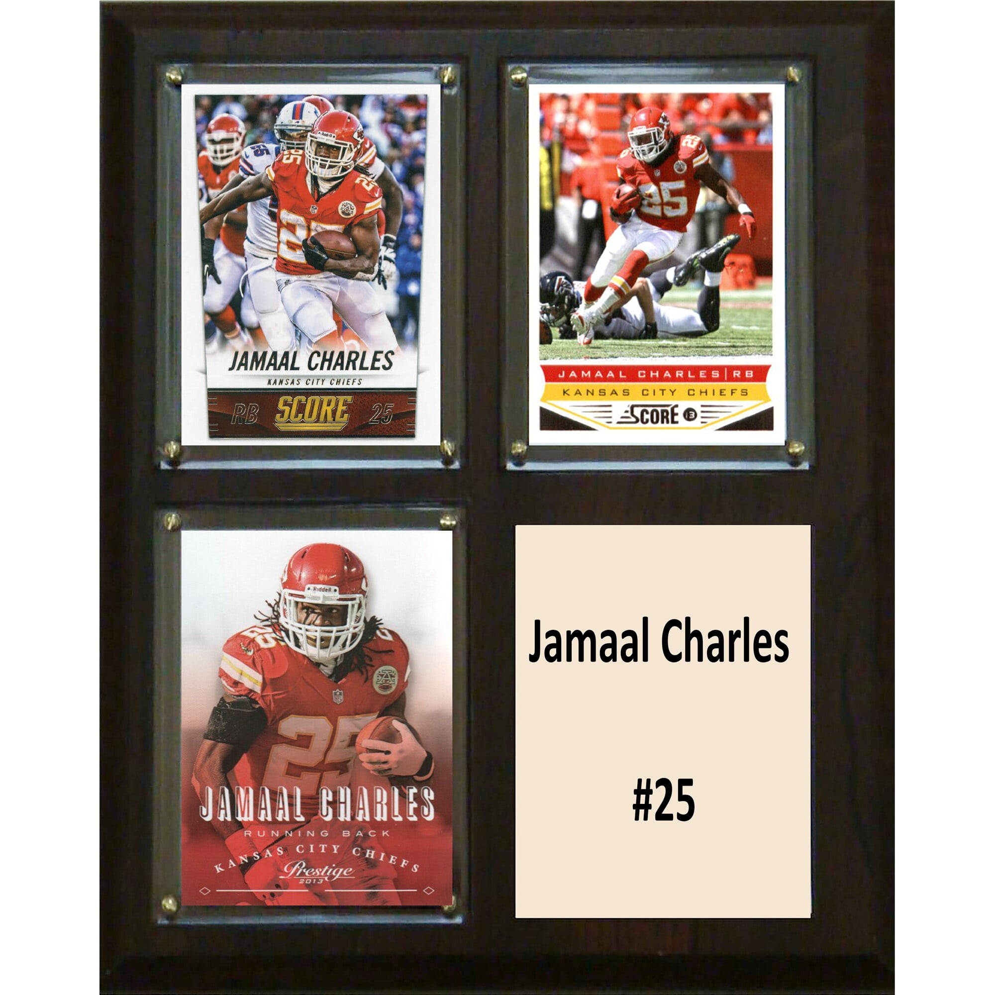 Jamaal Charles Kansas City Chiefs 8'' x 10'' Plaque - Walmart.com
