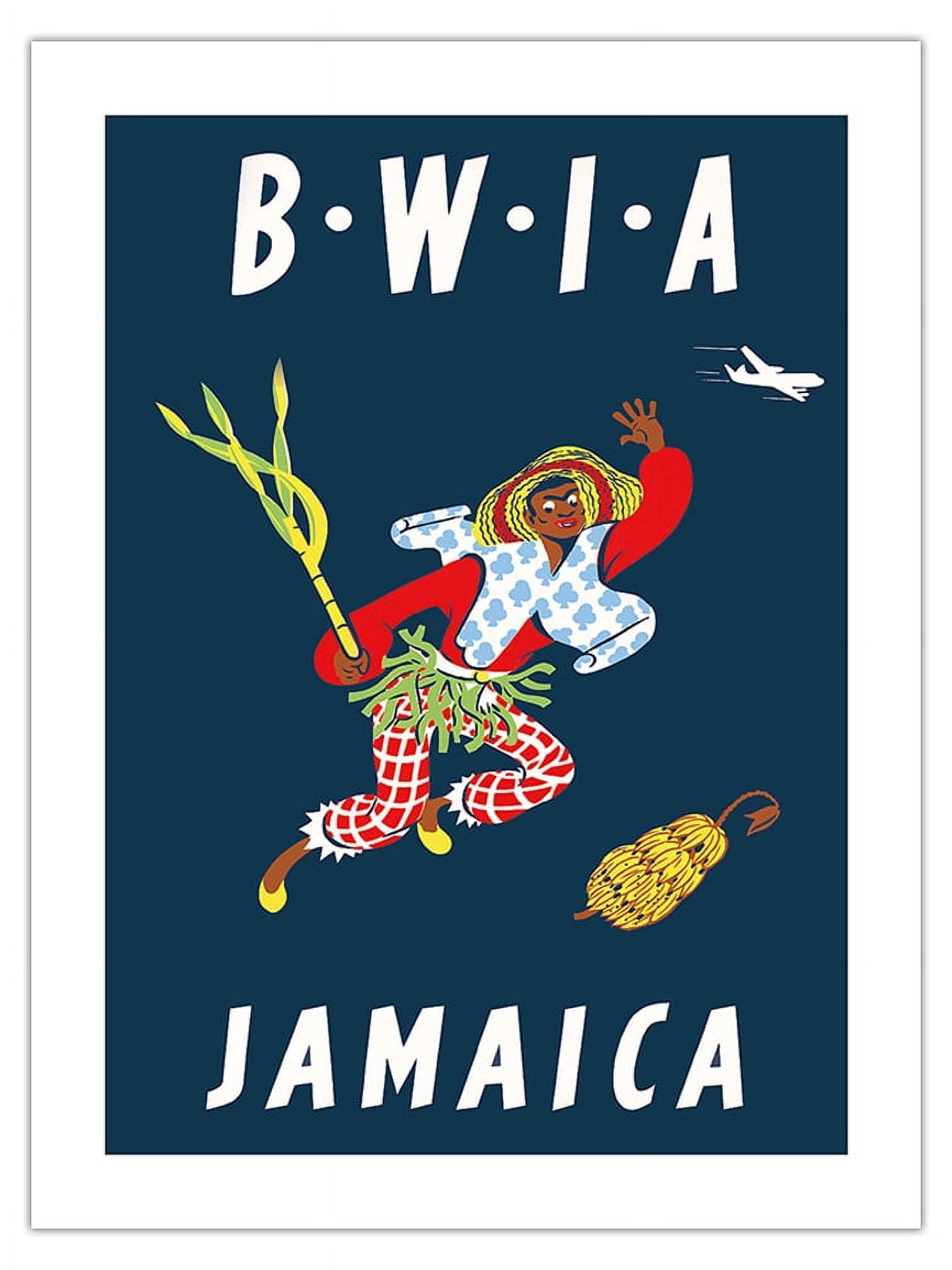 Jamaica - British West Indian Airways BWIA (Bee-Wee) - Caribbean ...