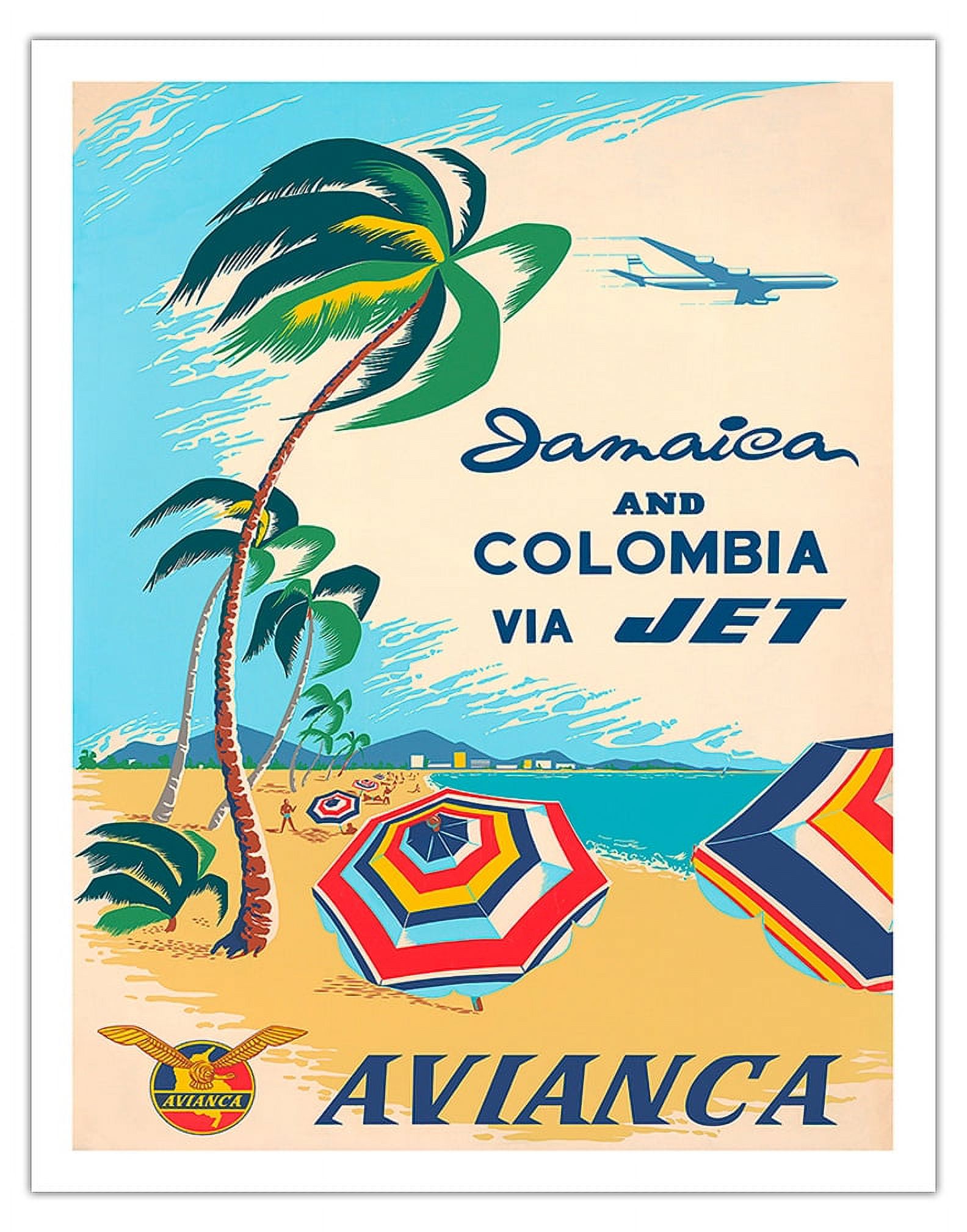 Jamaica and Colombia via Jet - Avianca National Airways of Colombia ...