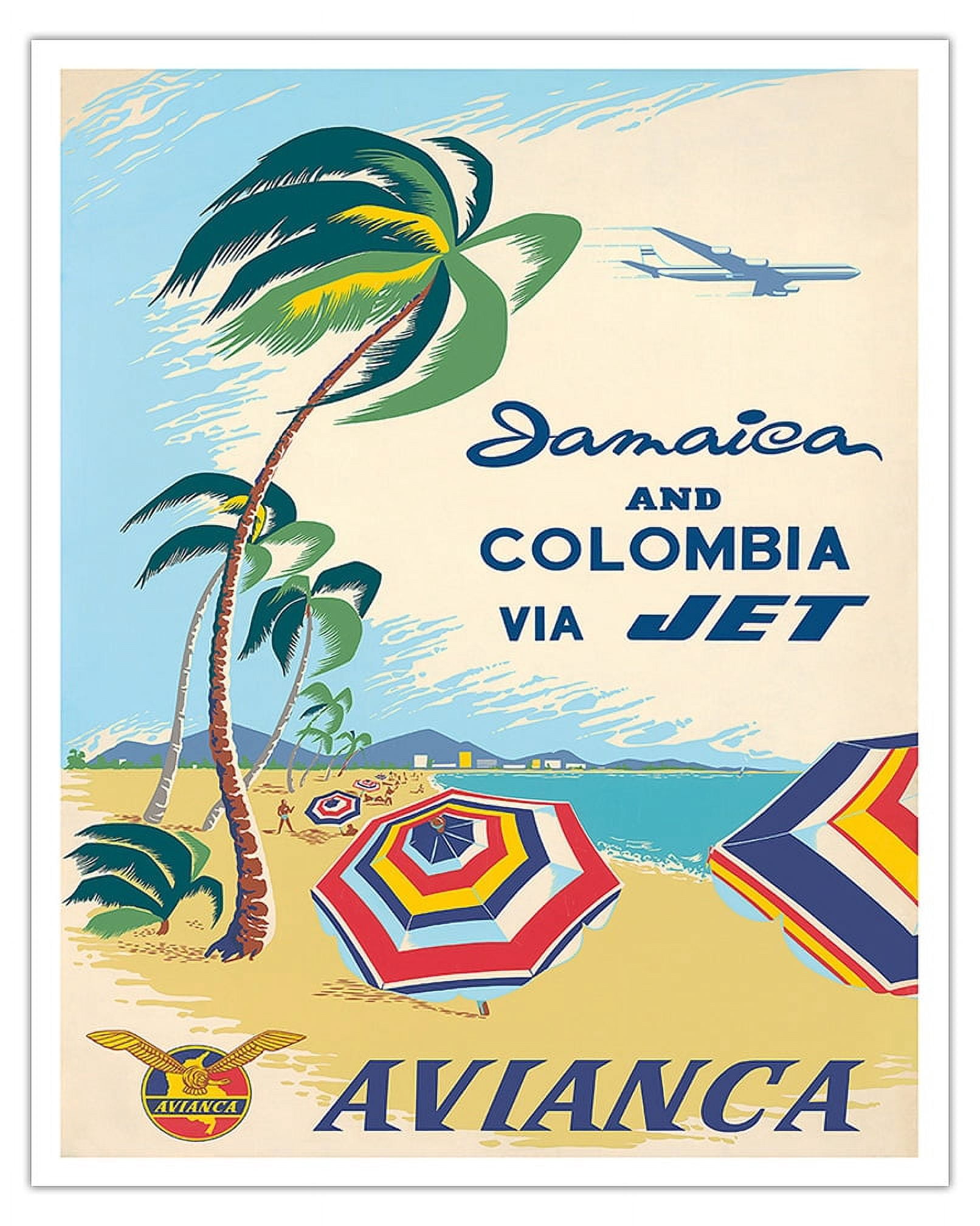 Jamaica and Colombia via Jet - Avianca National Airways of Colombia ...