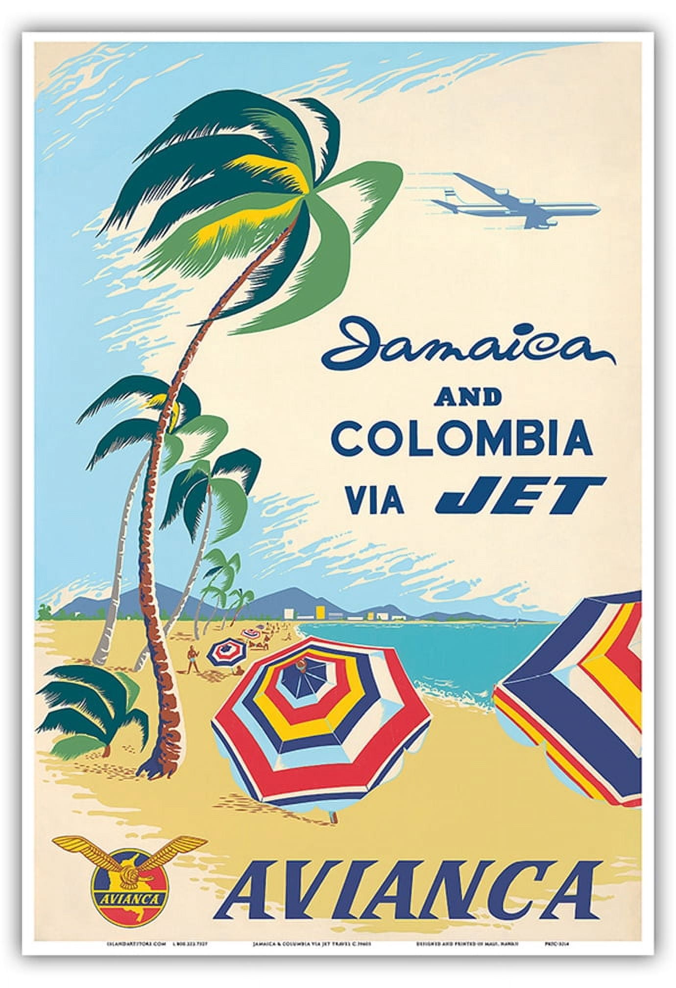 Jamaica and Colombia via Jet - Avianca National Airways of Colombia ...