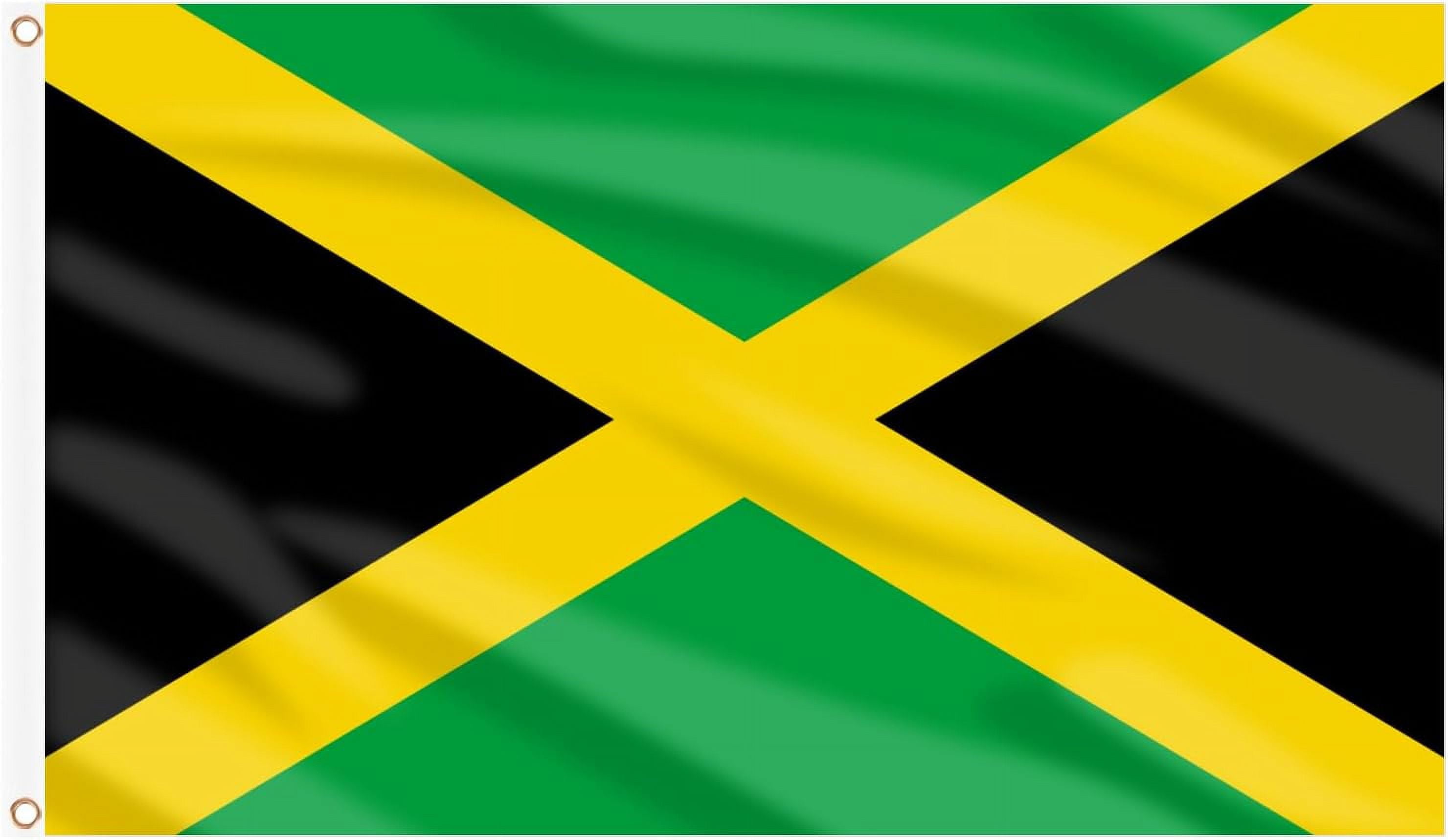 Jamaica Flag, 3Ply Polyester, Heavy Duty, Double Sided - Walmart.com
