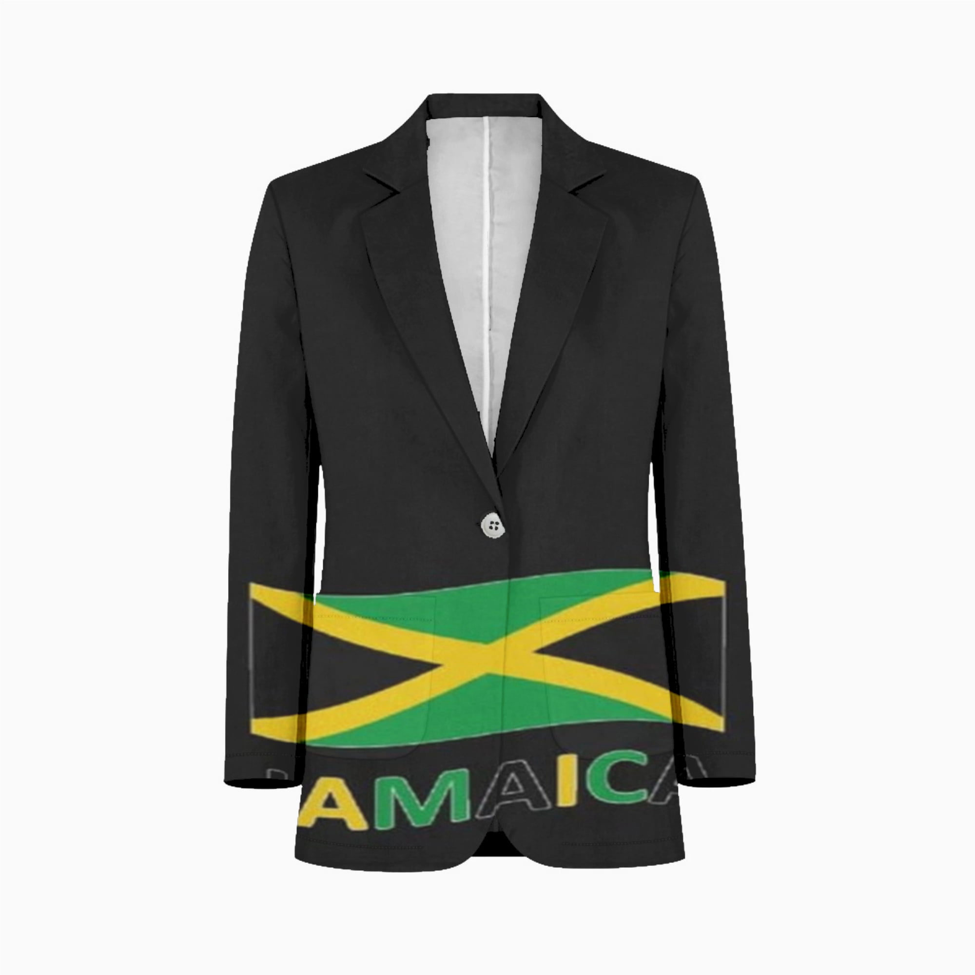Jamaica Flag Jamaica Logo Mens Suits Shawl Collar Slim Fit Suit Mens ...