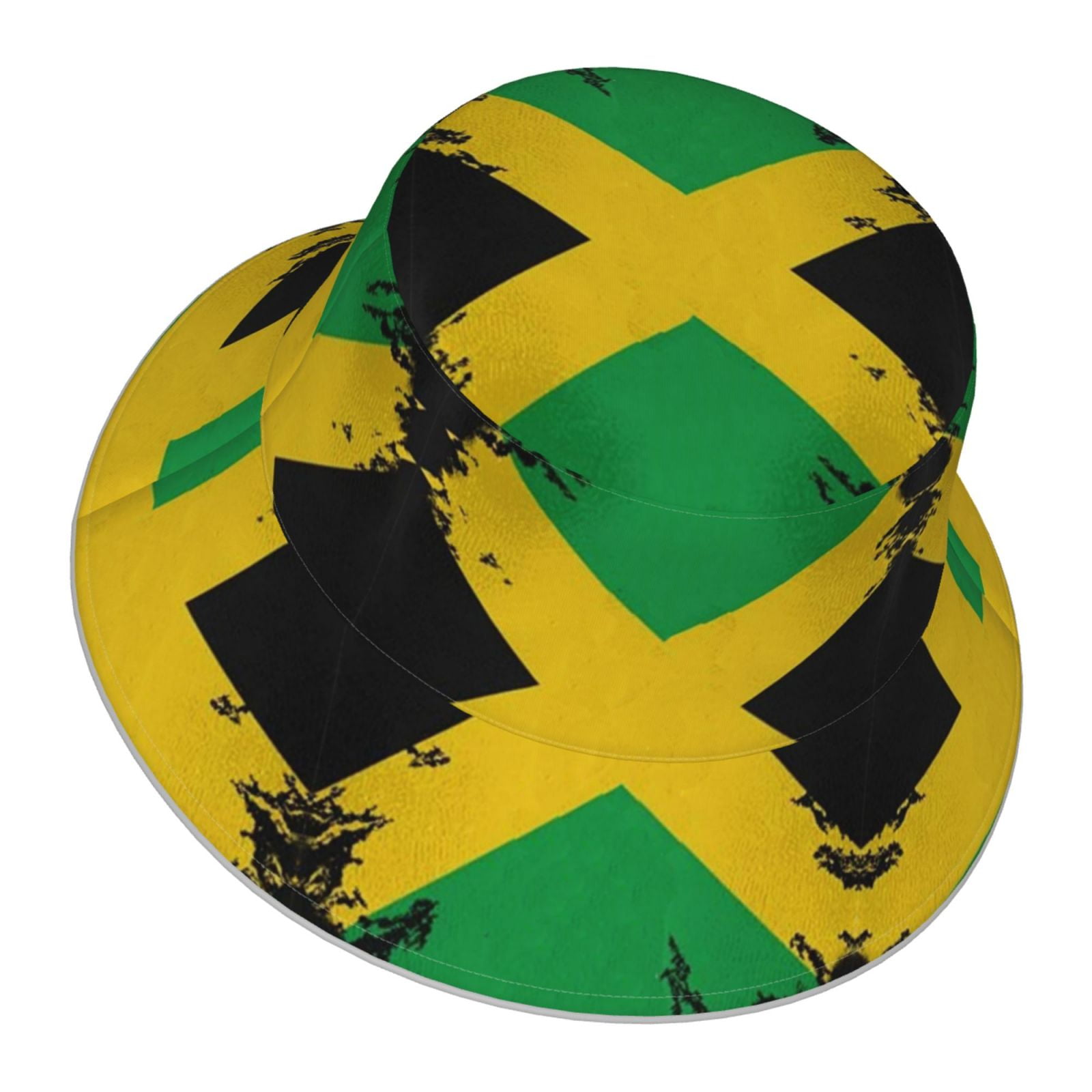 Jamaica Flag Jamaican Bucket Hat With Reflective Stripe For Men Women ...