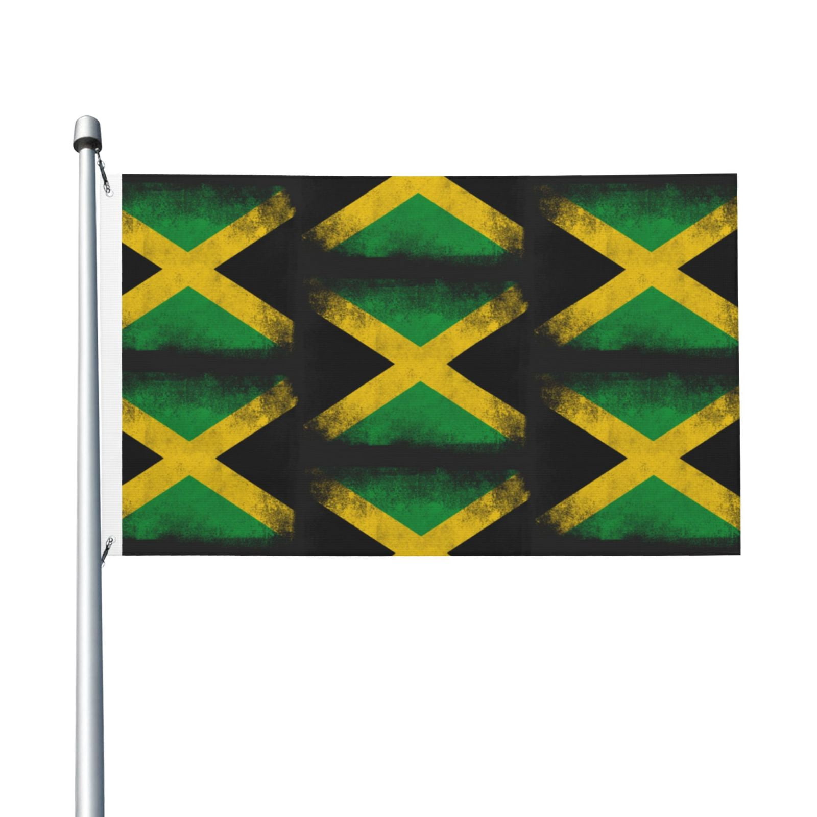 Jamaica Flag Jamaican Print Flags 3 X 5 Foot Printed Bright And Vivid ...