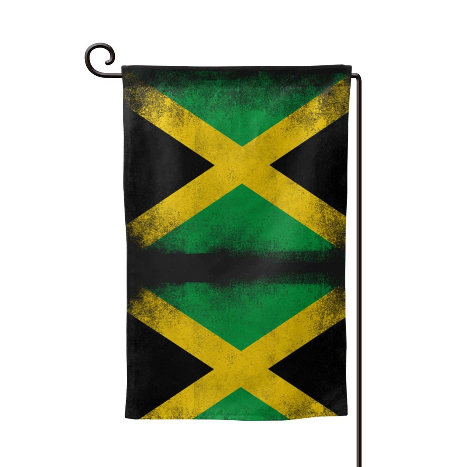 Jamaica Flag Jamaican Print Garden Flag Double Sided Small Flag Yard ...