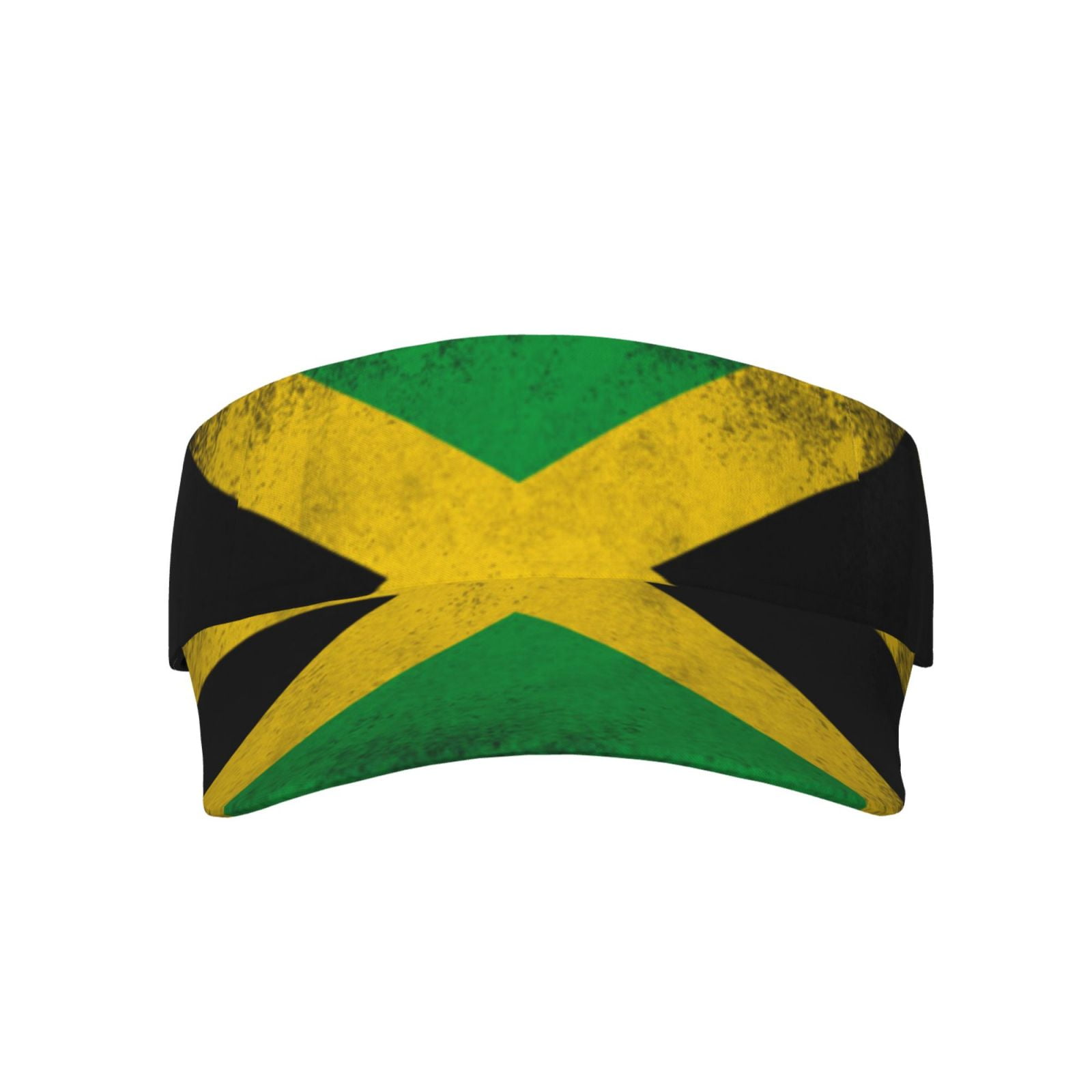 Jamaica Flag Jamaican Print Sport Visor Hats Sun Protection Outdoor ...