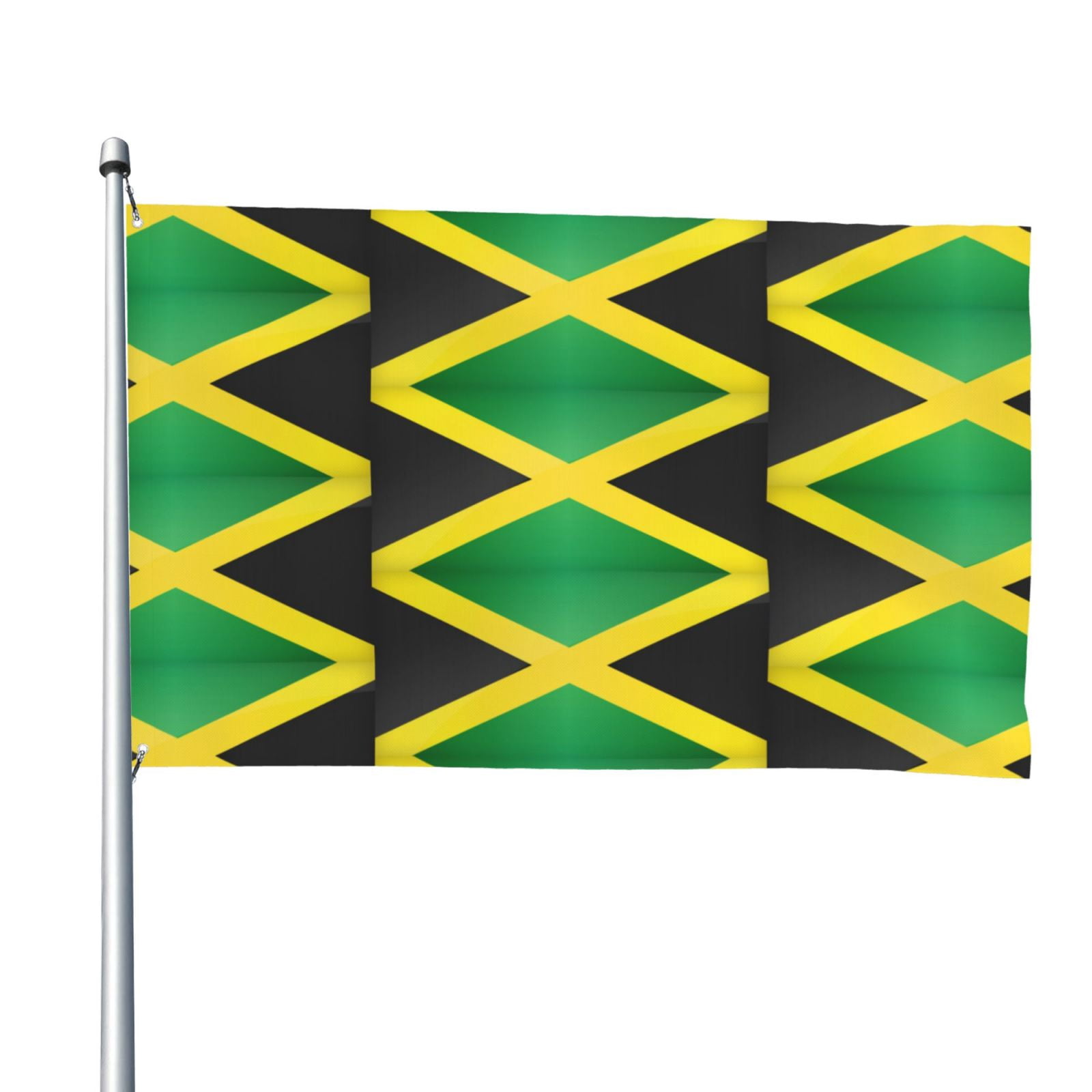 Jamaica Flag Pattern Flag 4x6 Ft Big Flag For Outdoor Indoor Office ...