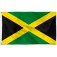 Jamaica Flag - UV Fade Resistant Double Sided Printed and Polyester ...