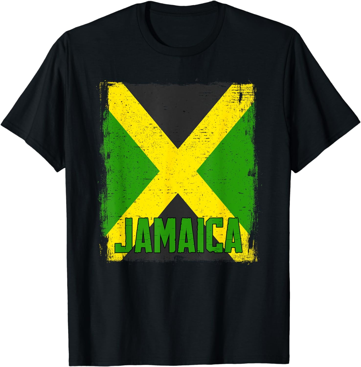 Jamaica Flag Vintage Jamaican Pride T-Shirt - Walmart.com