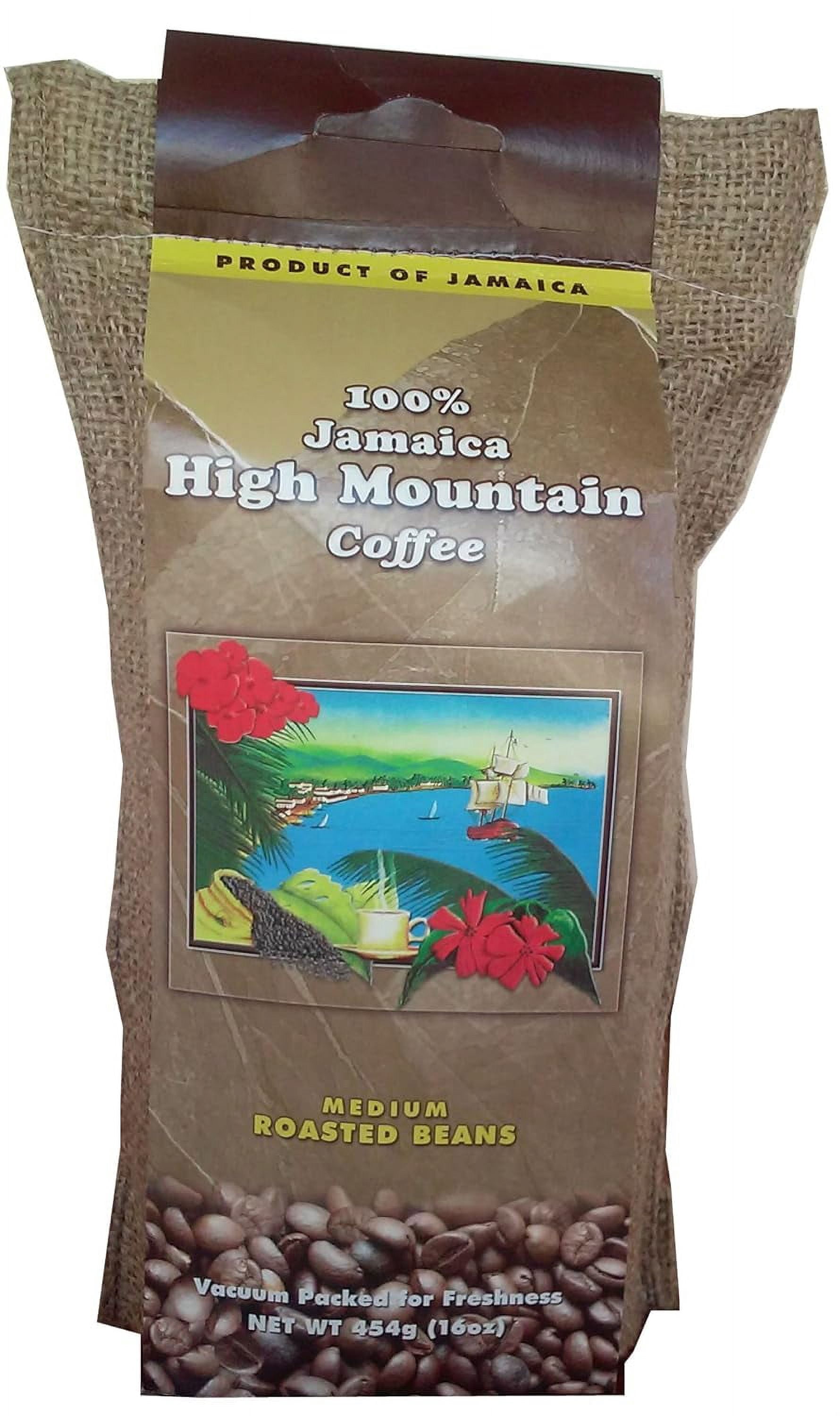 Jamaica High Mountain Coffee Beans (16oz) - Walmart.com