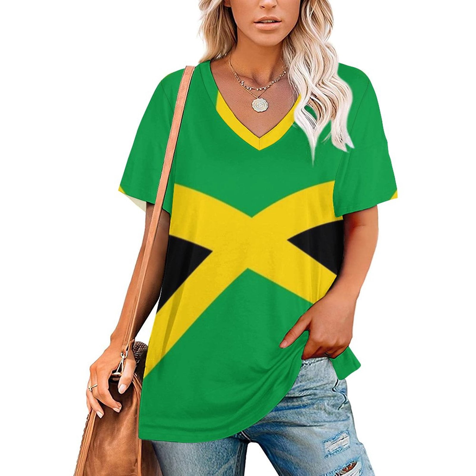 Jamaica. Jamaican. Flag Of Jamaica Full Cover Jamaican New Fashion Zip ...