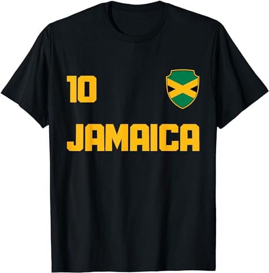 Jamaica Jamaican Flag Reggae Music Fan Jersey T-Shirt - Walmart.com