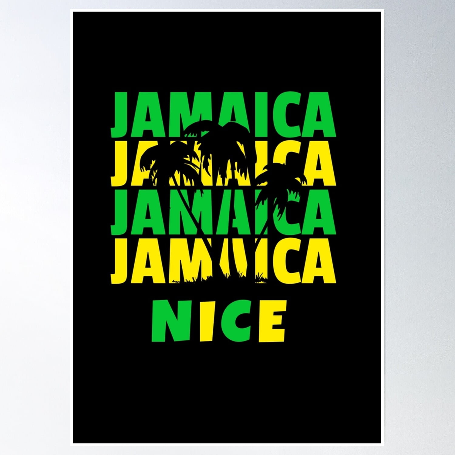 Jamaica Nice | Spring Break Jamaica | Vacation | Poster Wall Art ...