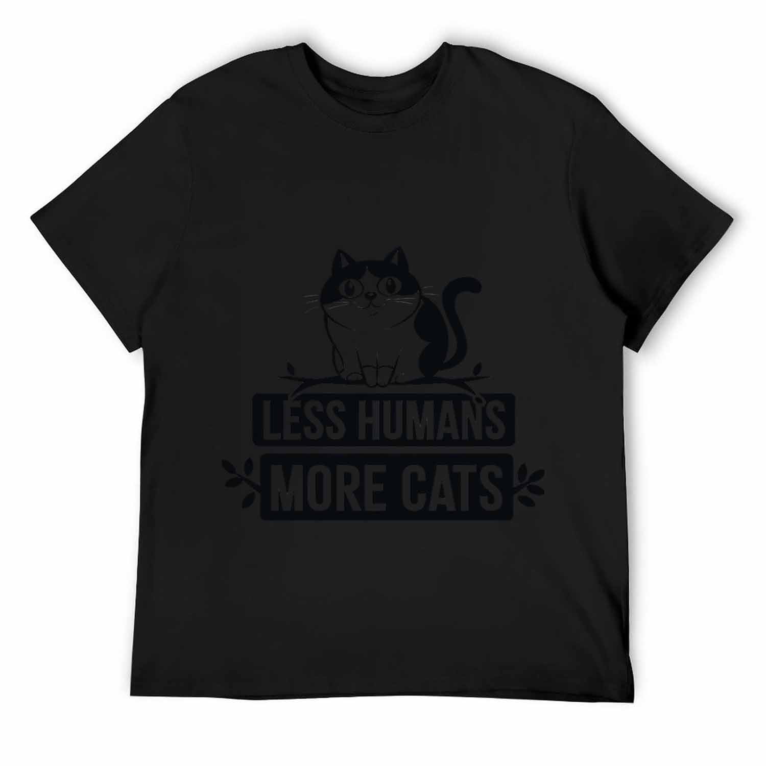 Jamaica Shirt LESS HUMANS MORE CATSt shirt design chicken Fingerprint ...