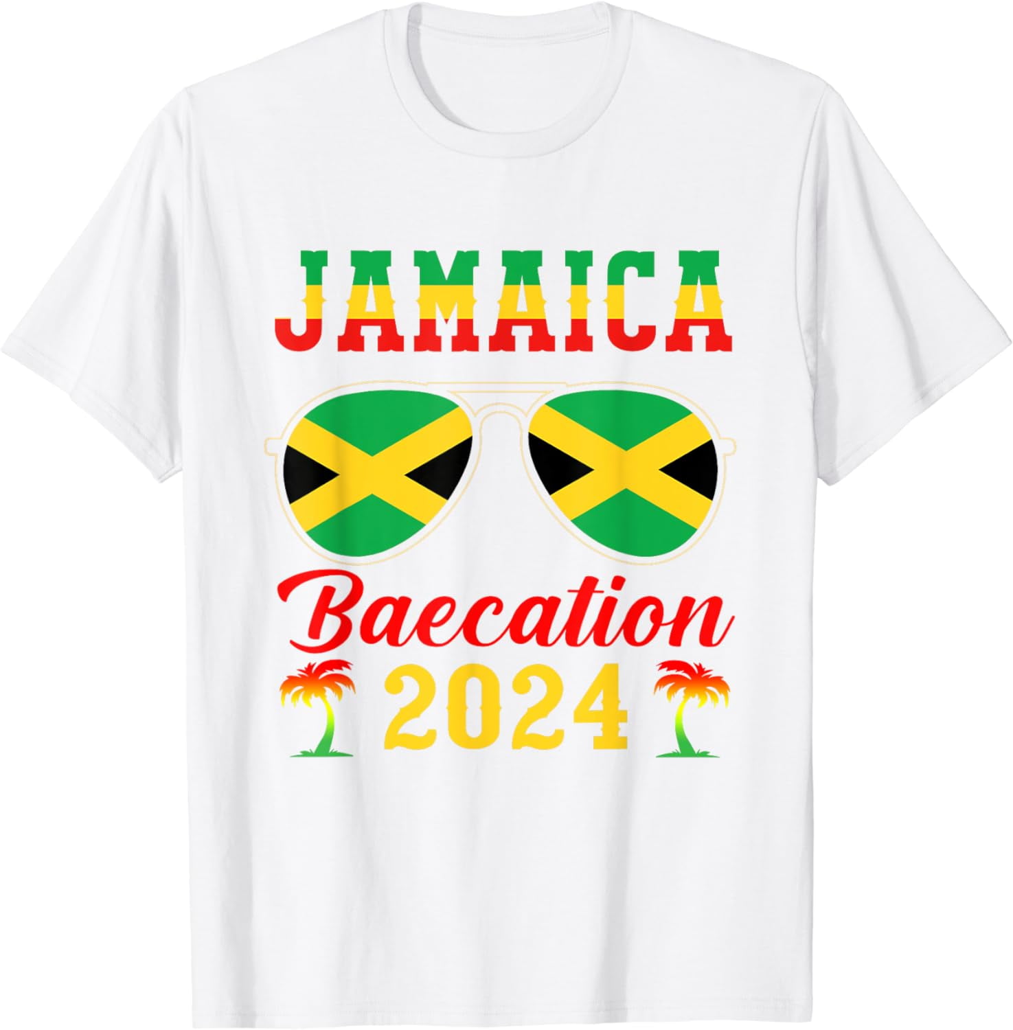 Jamaica Vacation Family Baecation 2024 Sunglasses Matching T-Shirt ...